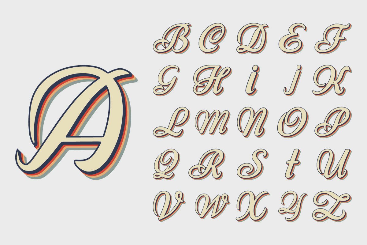 Types Of Lettering Styles A To Z