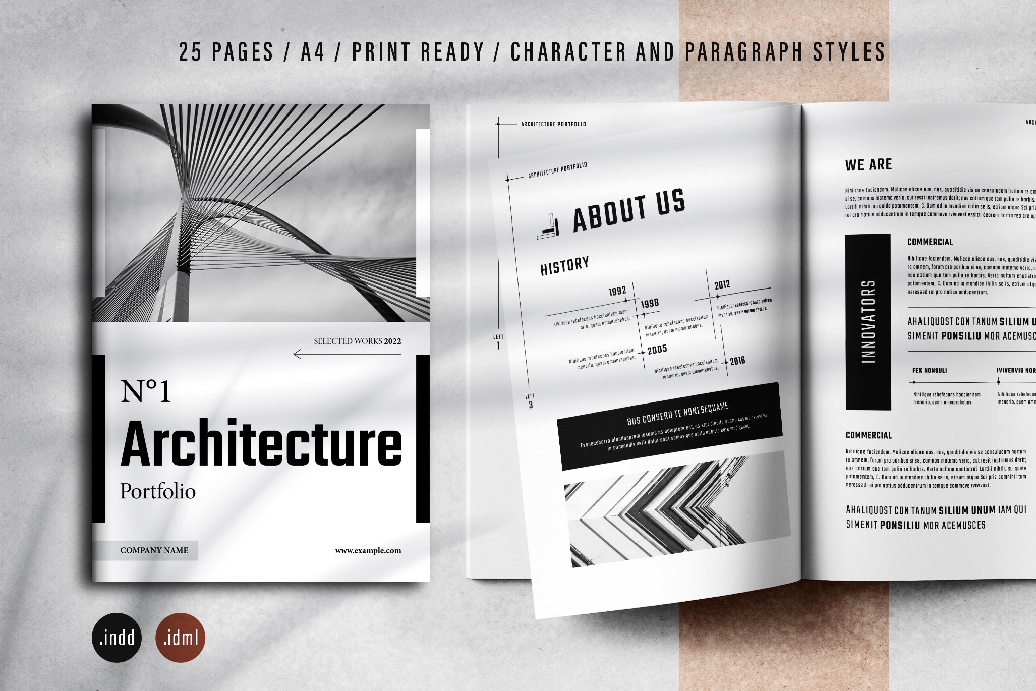 Architecture Portfolio Layout