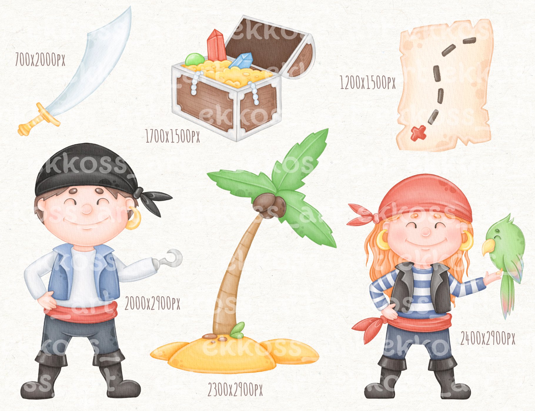 Boy Pirate Clipart For Kids