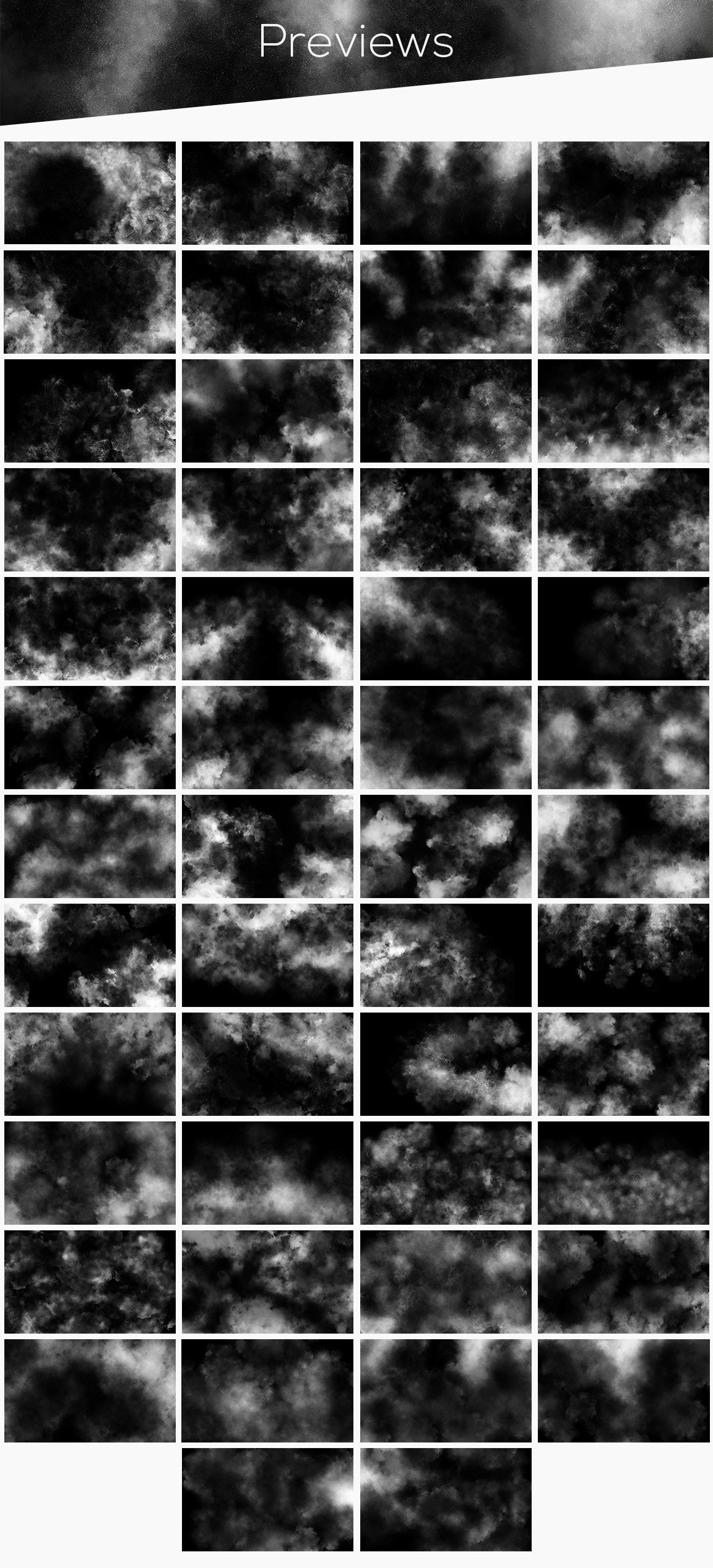 50 Smoke Overlays 2 (375153) | Textures | Design Bundles