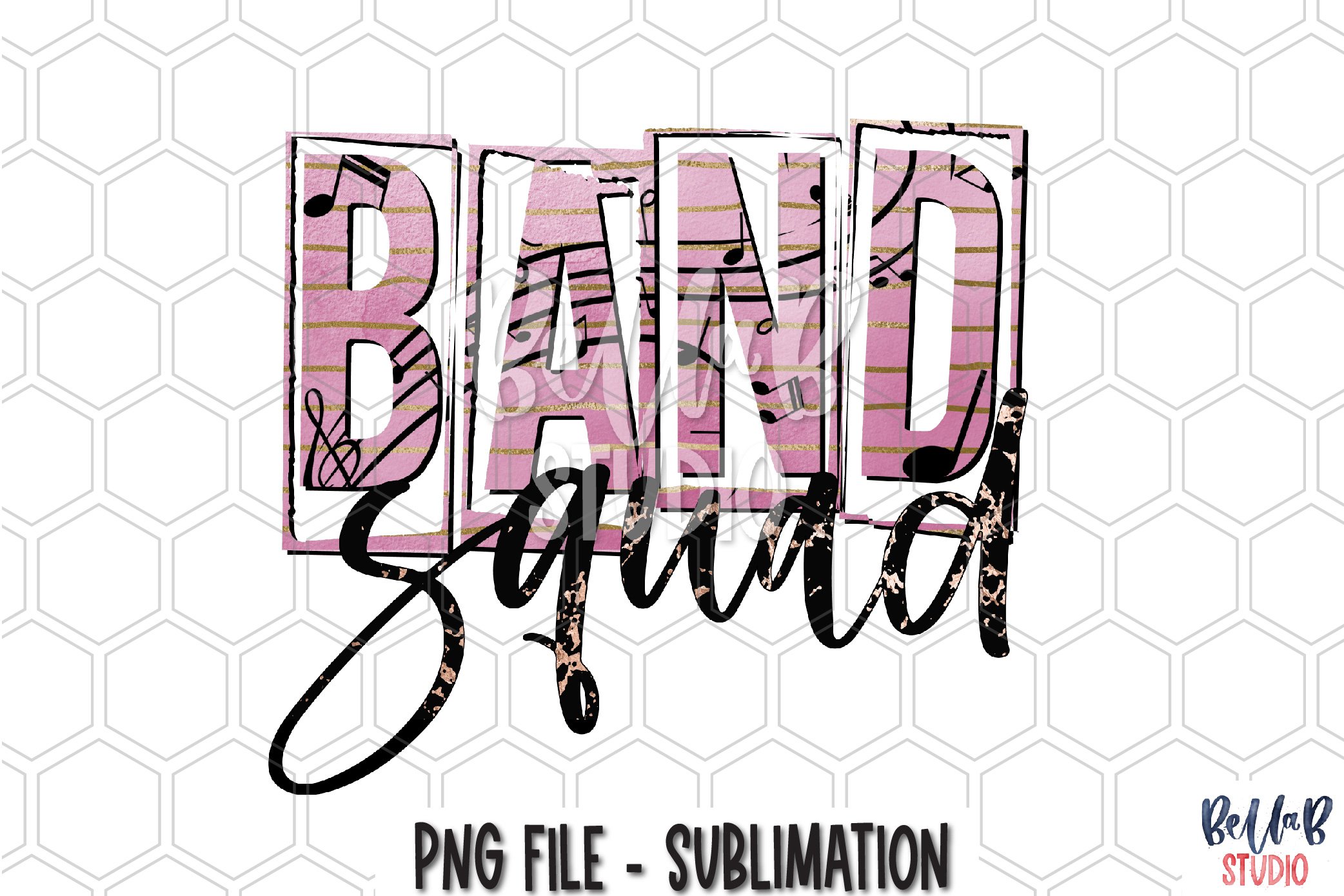 Band Squad Sublimation Design (1342764) | Sublimation | Design Bundles