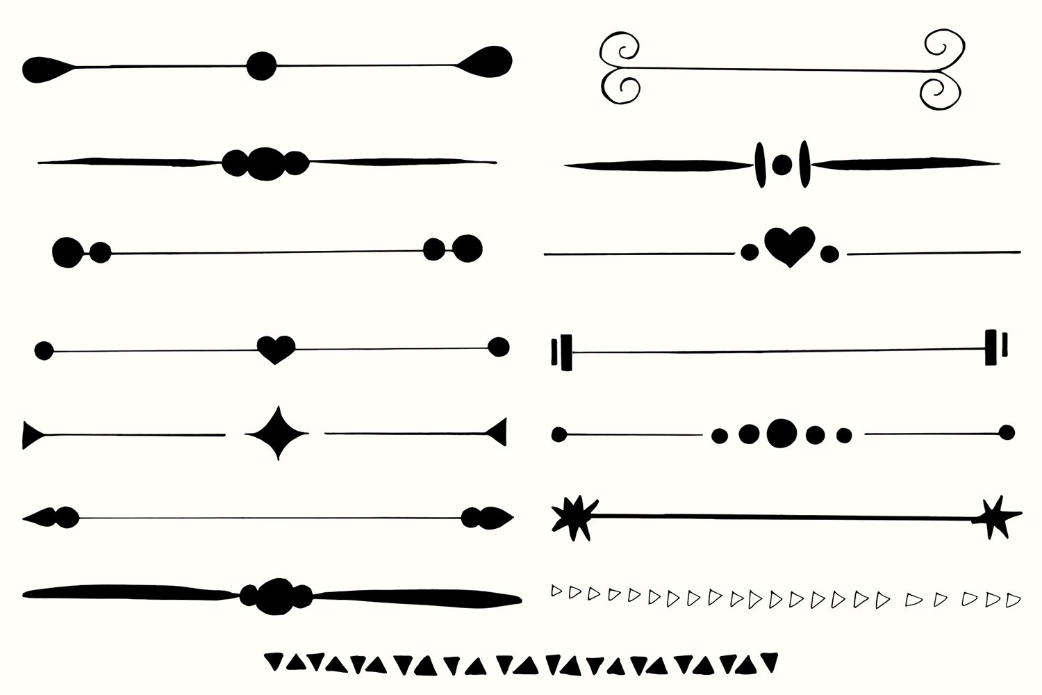 49 Handmade Dividers Cliparts (279363) | Illustrations | Design Bundles