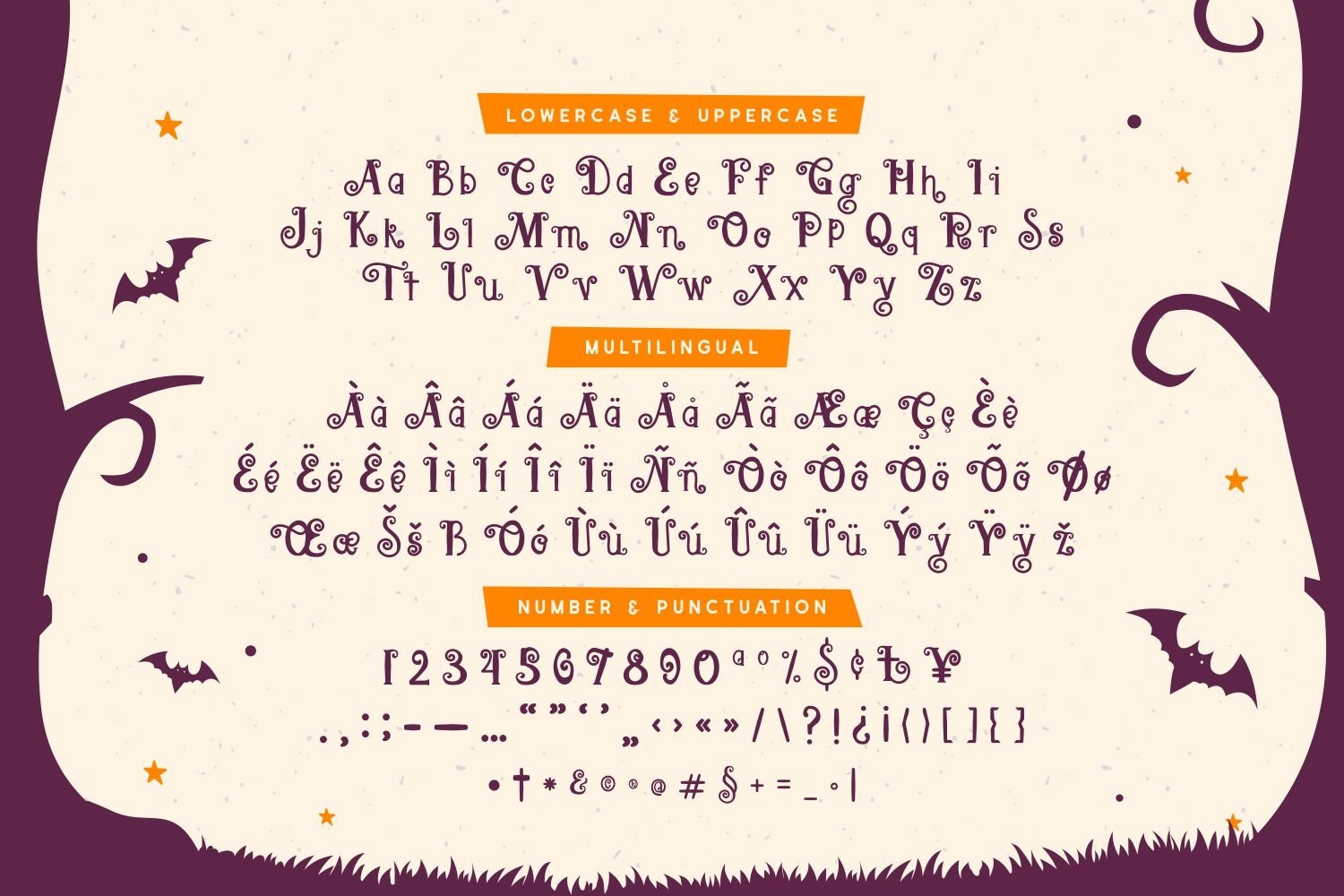 Roelis - Spooky Display Font
