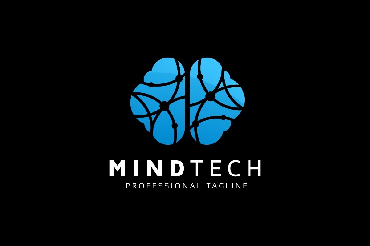 Mind Tech Logo (347842) | Logos | Design Bundles