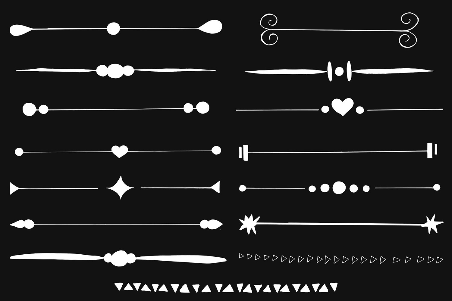 49 Handmade Dividers Cliparts (279363) | Illustrations | Design Bundles