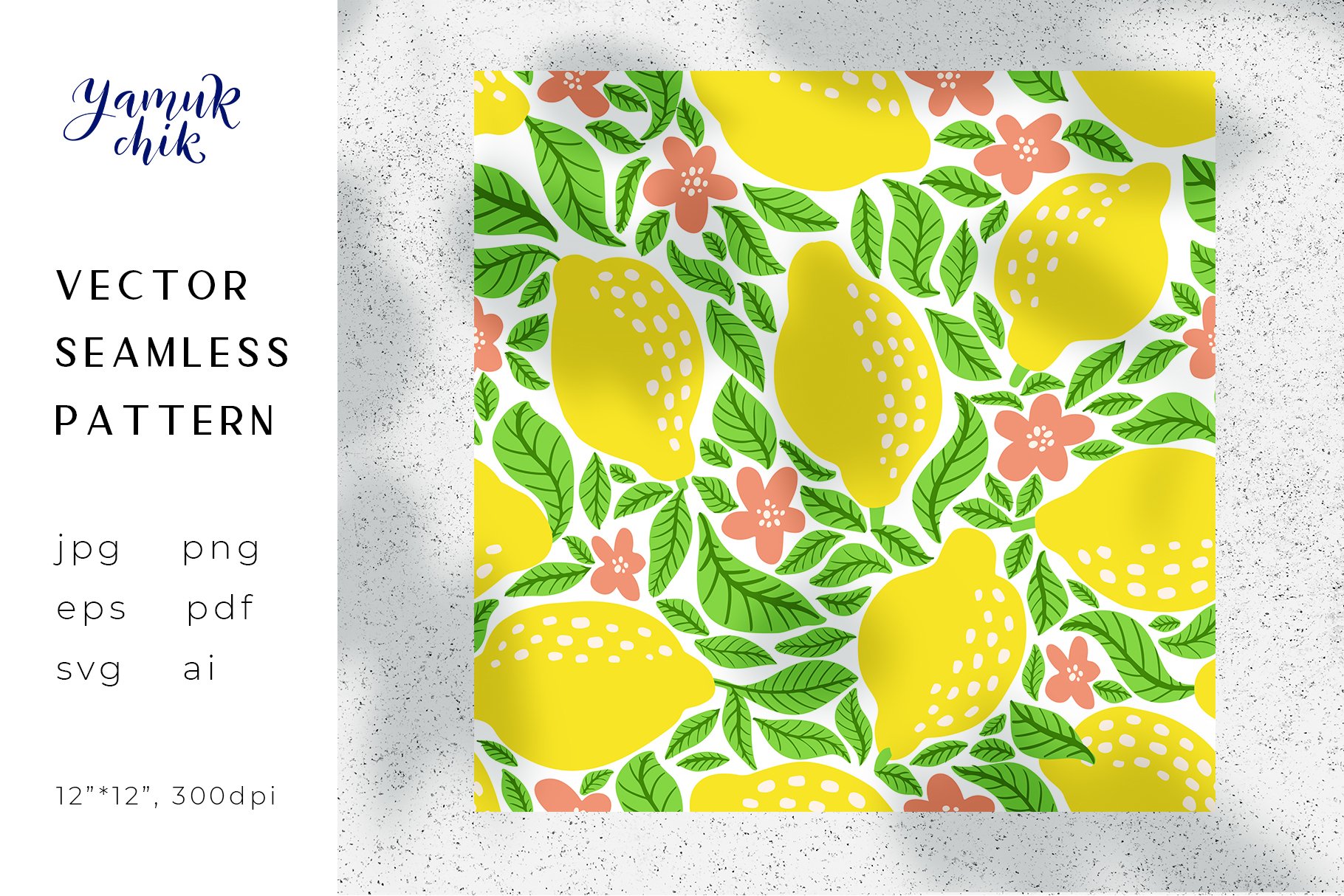 Lemon Digital Paper png, lemon seamless pattern,citrus paper (790127) | Patterns | Design Bundles