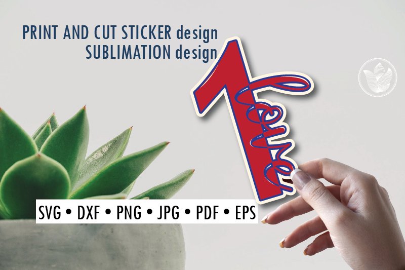 One Love Sticker (969073) | Stickers | Design Bundles