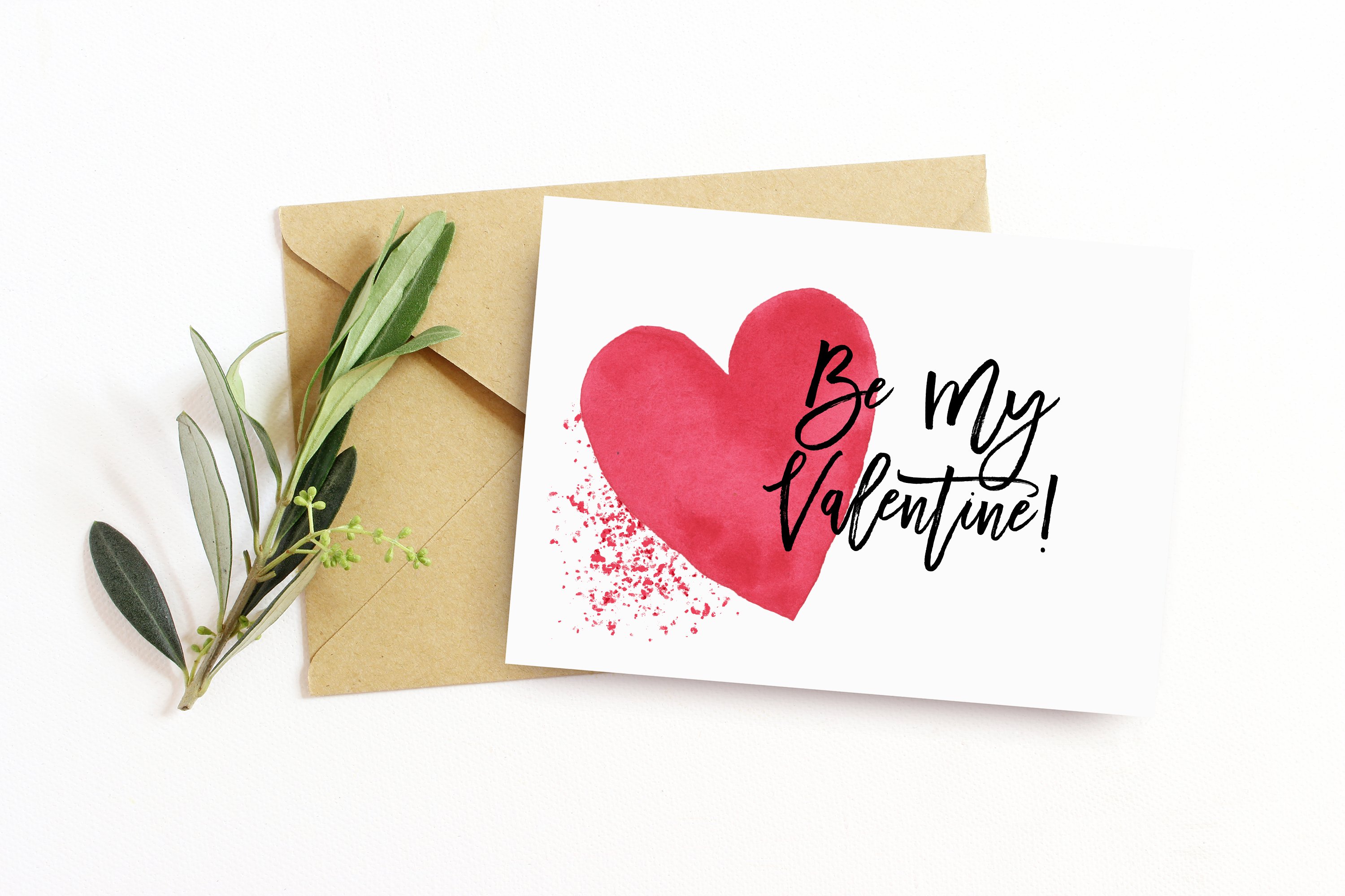 Red Valentine's Day Mini Bundle and Digital Papers (426968) | Patterns ...