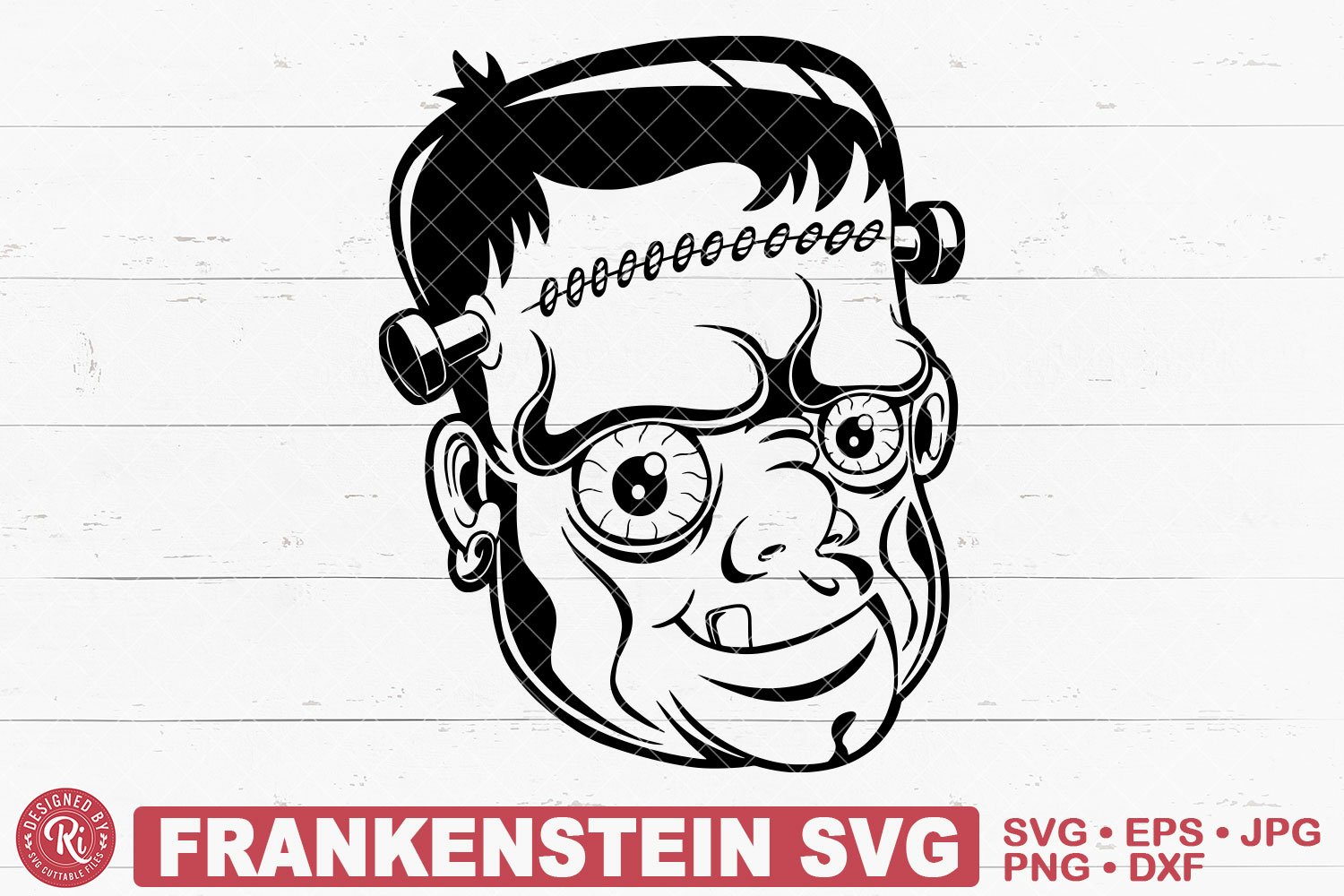 Frankenstein Head Silhouette