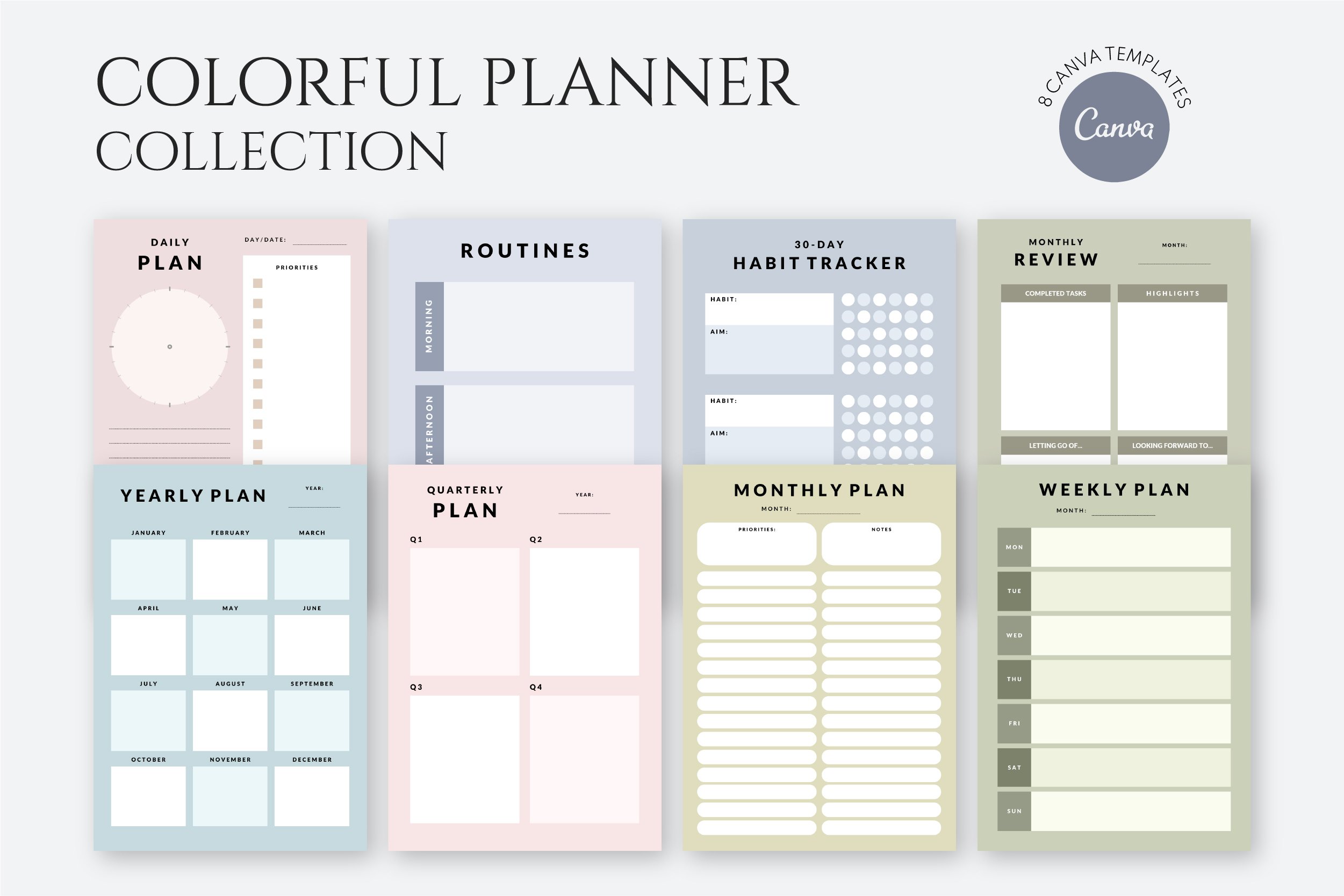 30 Day Planner Template