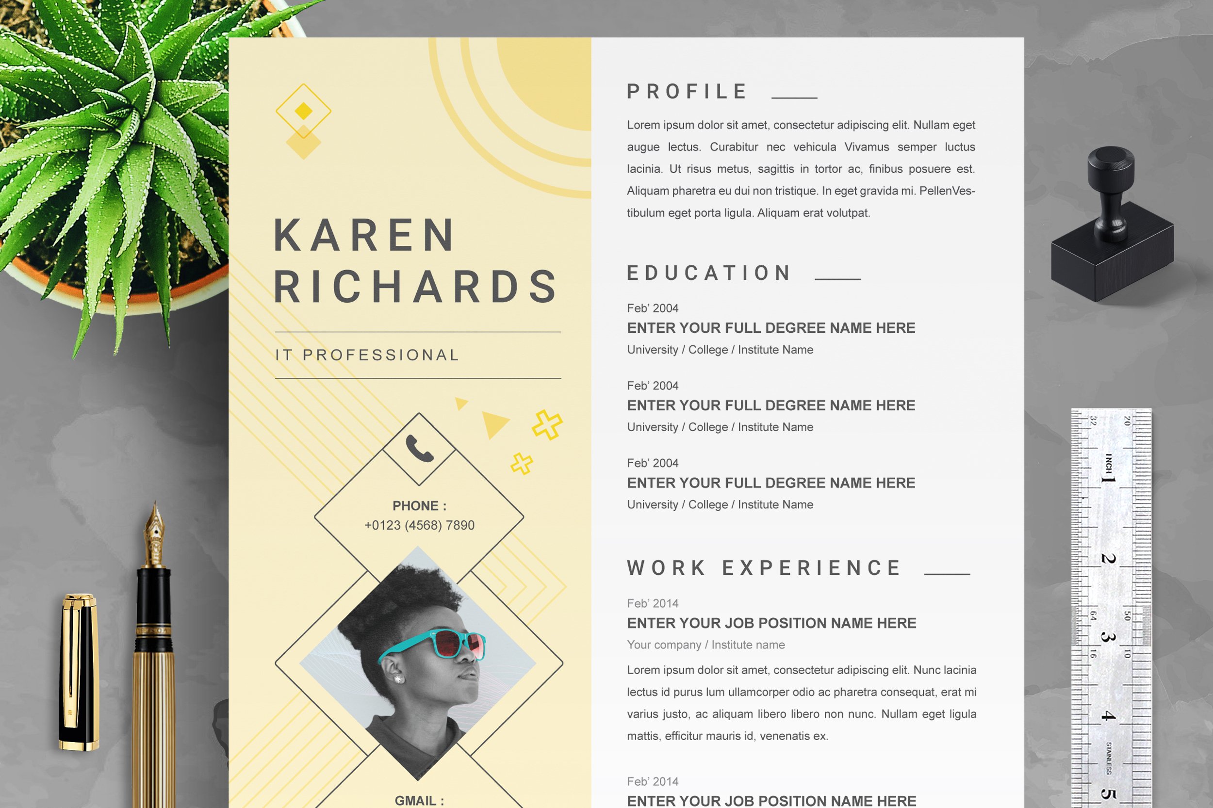 Creative Resumes In Word
