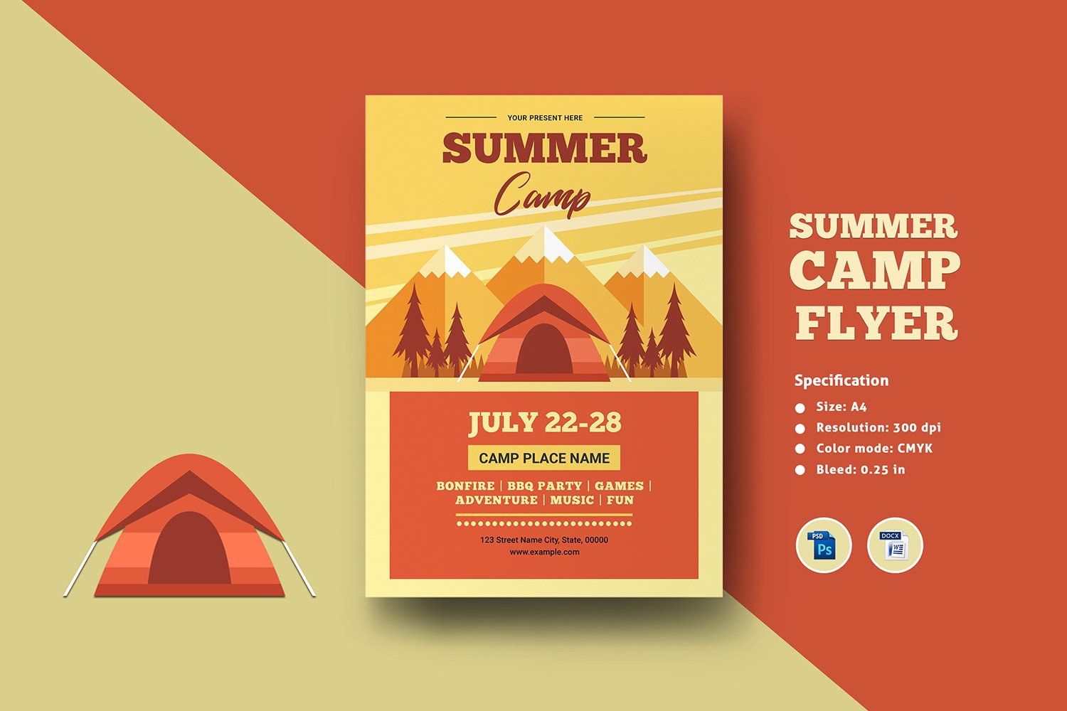 Summer Camp Poster Ideas