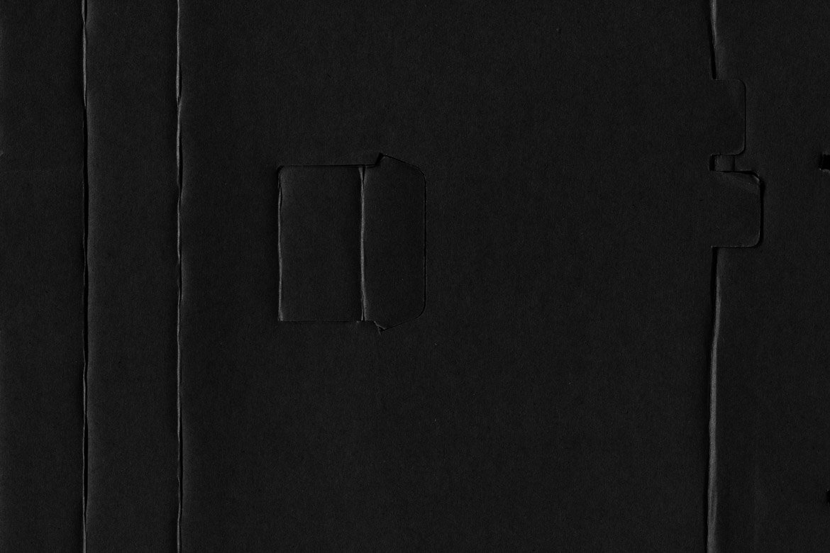 Black Cardboard Textures 2 (719242) | Textures | Design Bundles