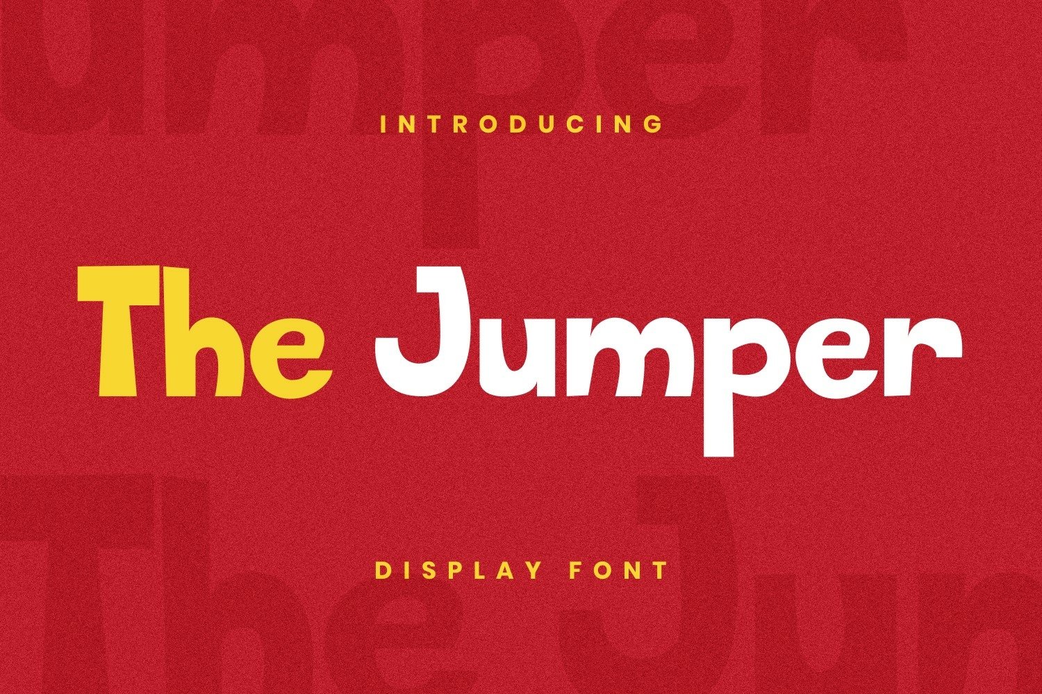 The Jumper Font
