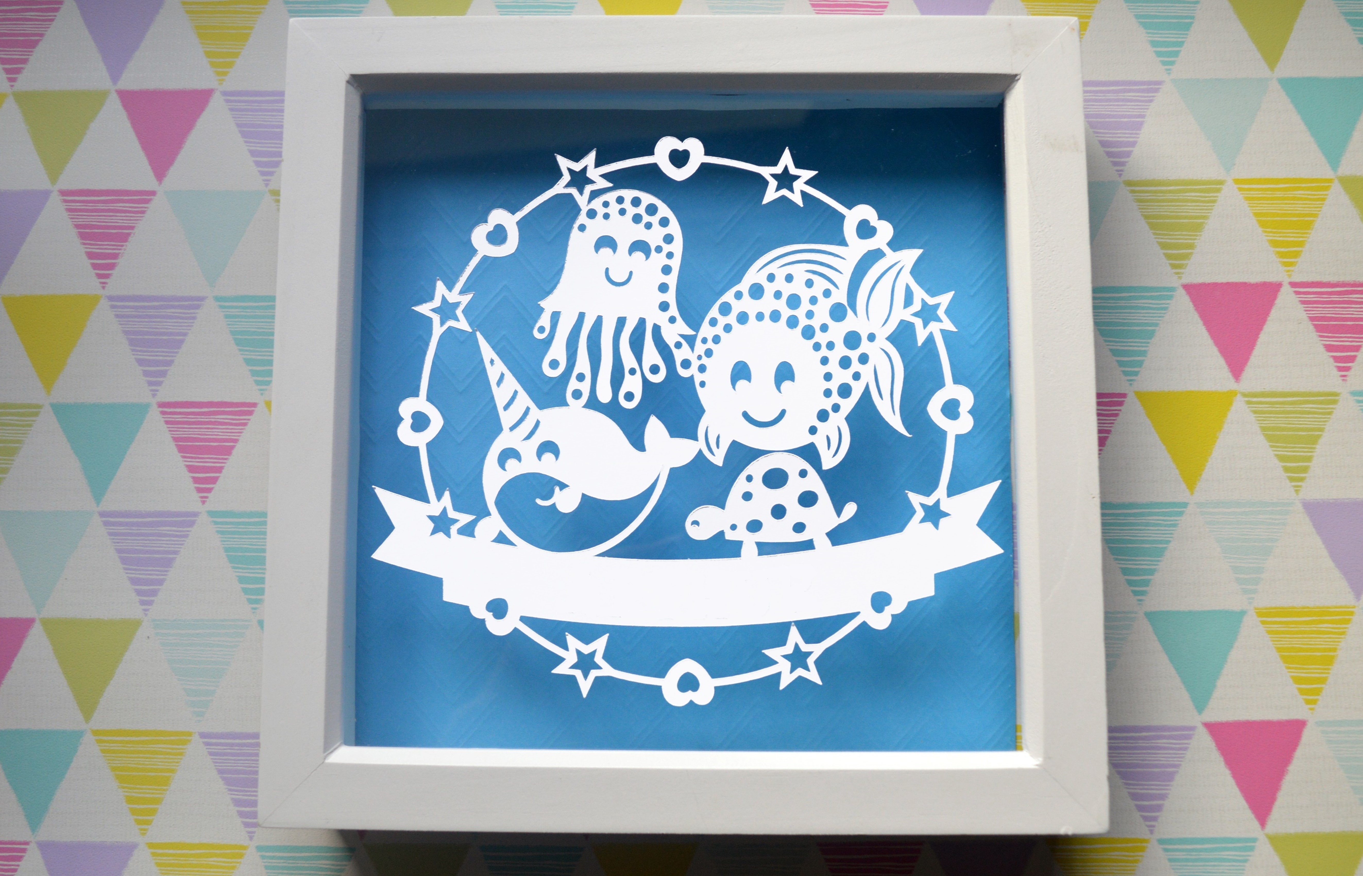 Fish Paper Cut SVG File (23878) | SVGs | Design Bundles