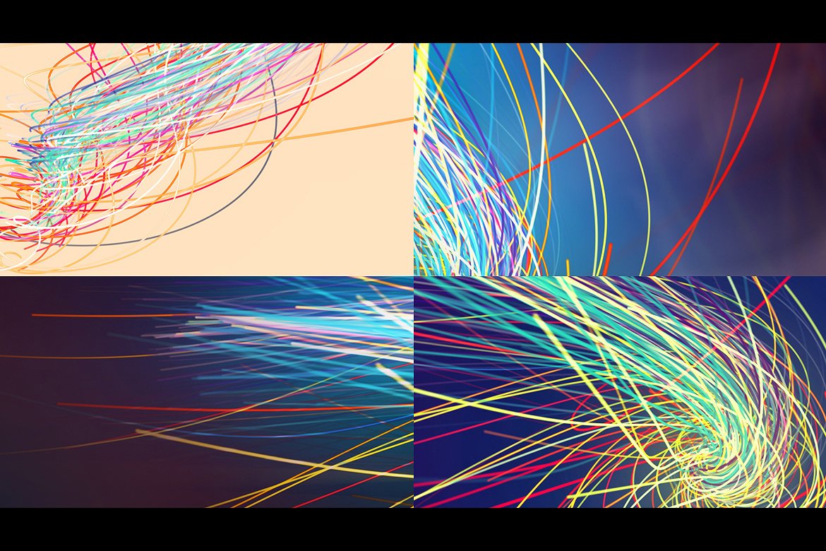 Colorful Faded Lines Background (311602) | Backgrounds | Design Bundles