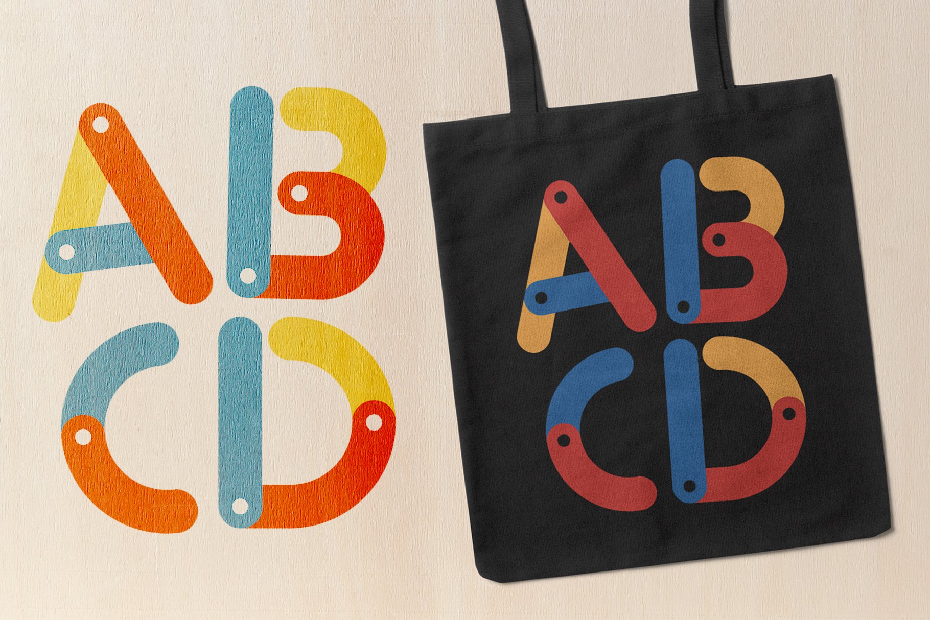 Wooden Letters Alphabet