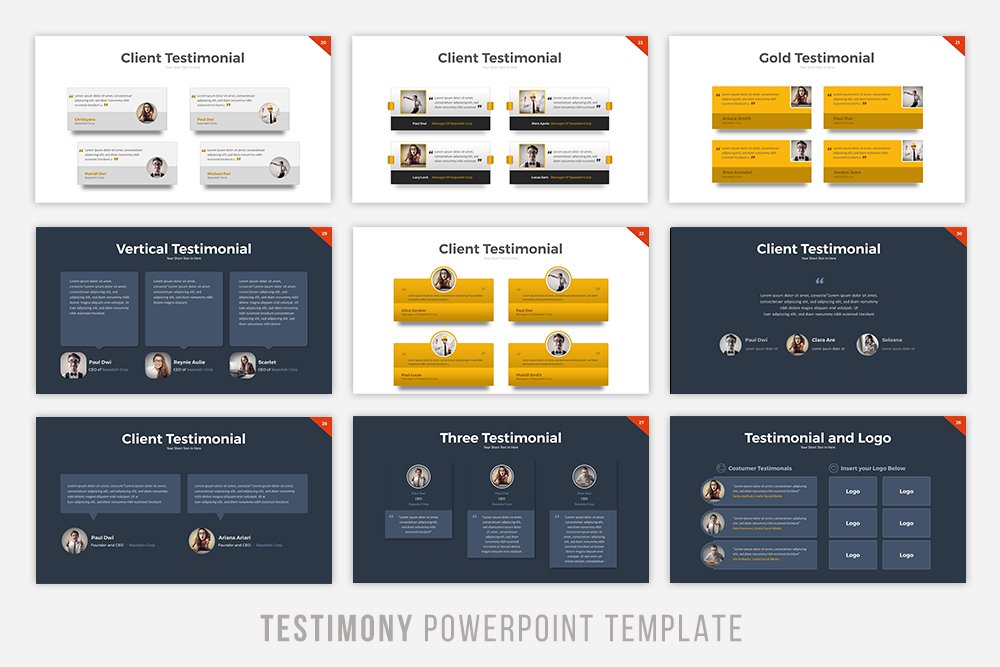 Testimony Powerpoint Template (27750) | Presentation Templates | Design ...