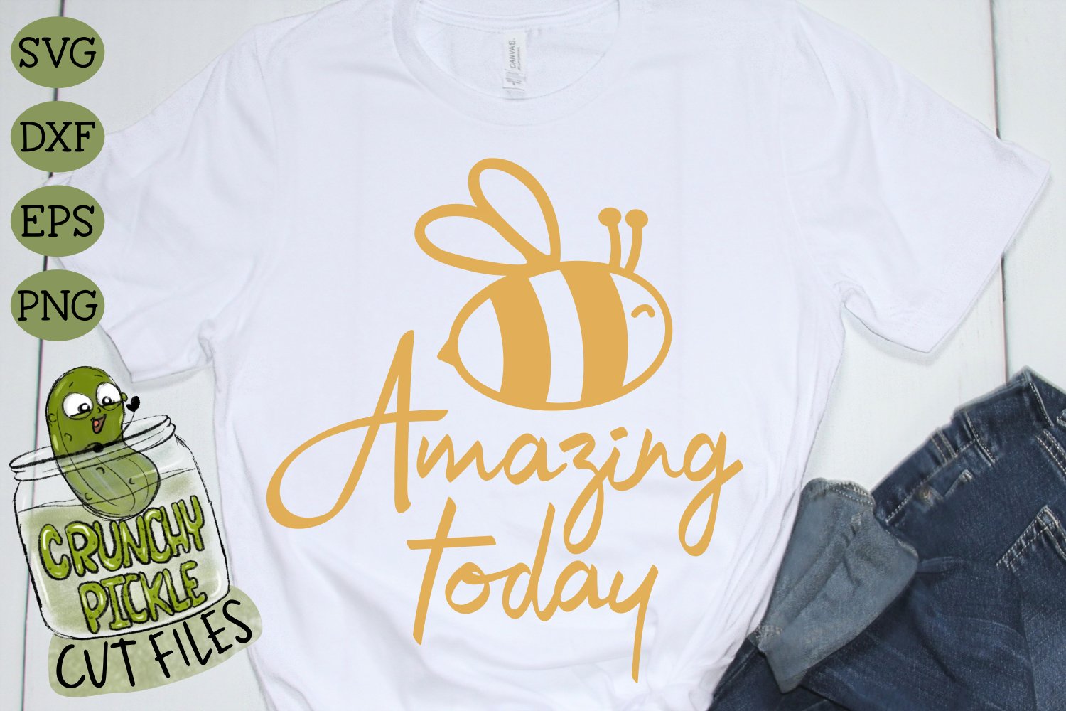 Bee Amazing Today SVG Cut File (776056) | Cut Files | Design Bundles