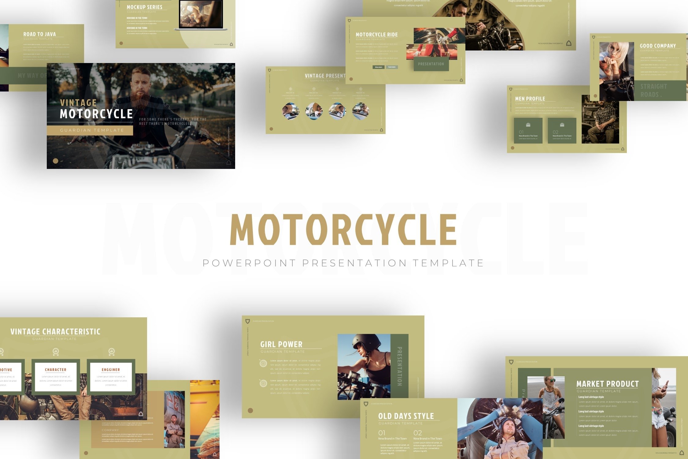 Motorcycle - Powerpoint Template