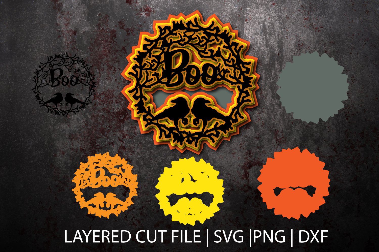 3D layered svg file| cut file | graphics files (899899) | Cut Files ...