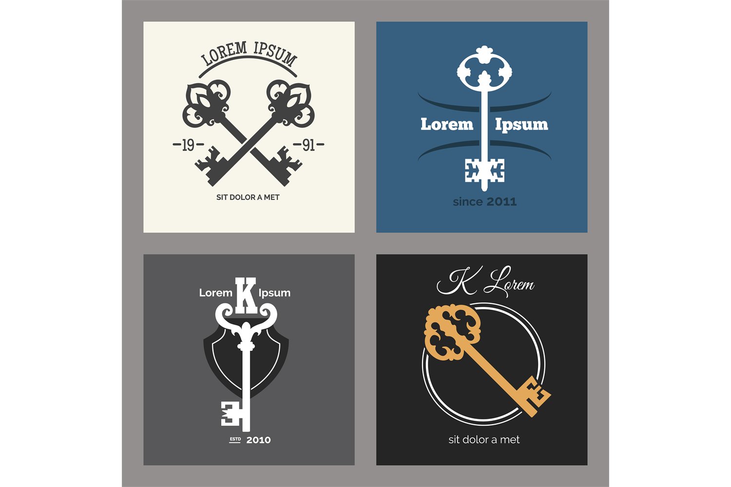 Dot And Key Logo Design