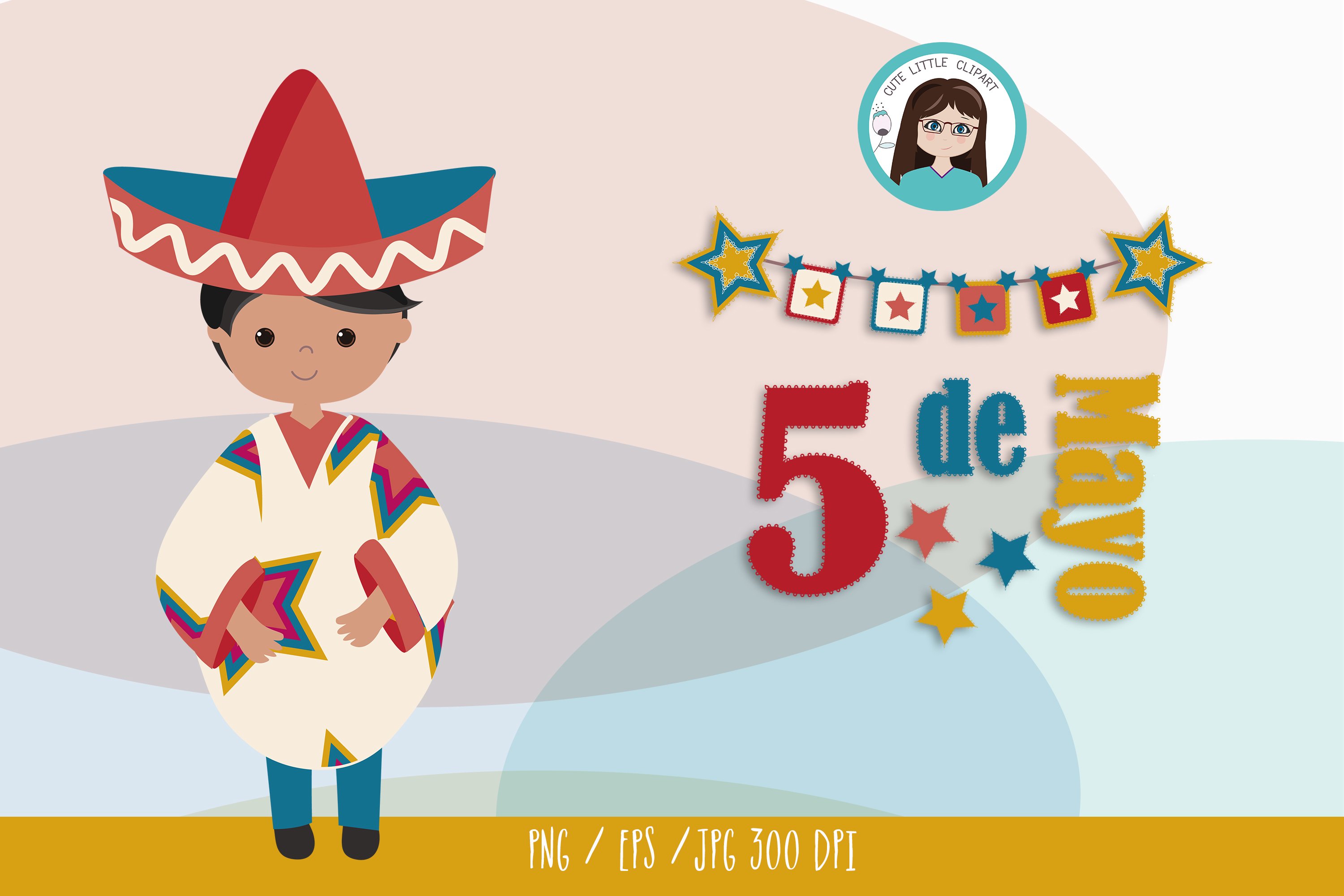 Cinco de Mayo Boys clipart (254131) | Illustrations | Design Bundles