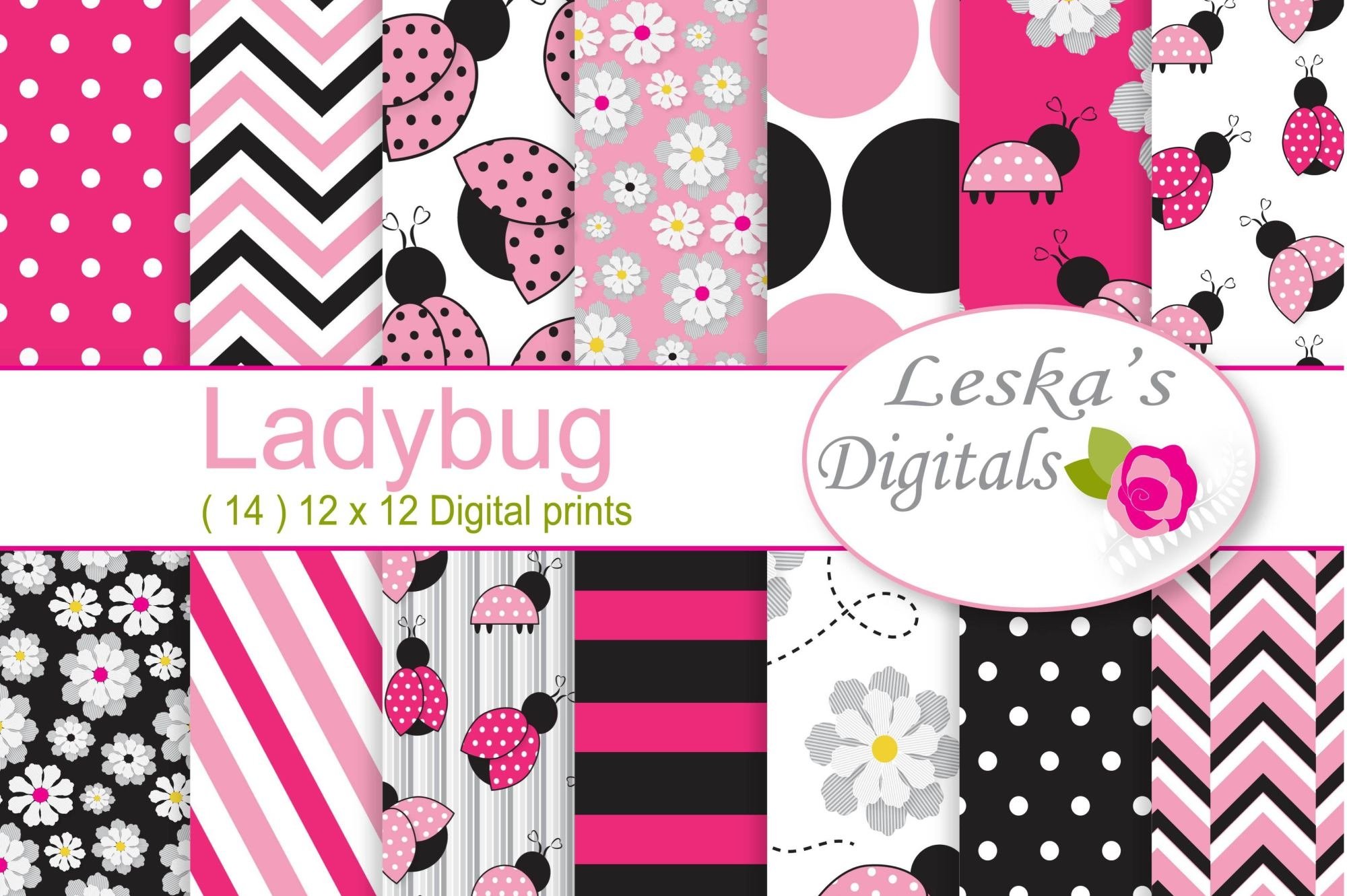 Scrapbook Paper Pink And Black