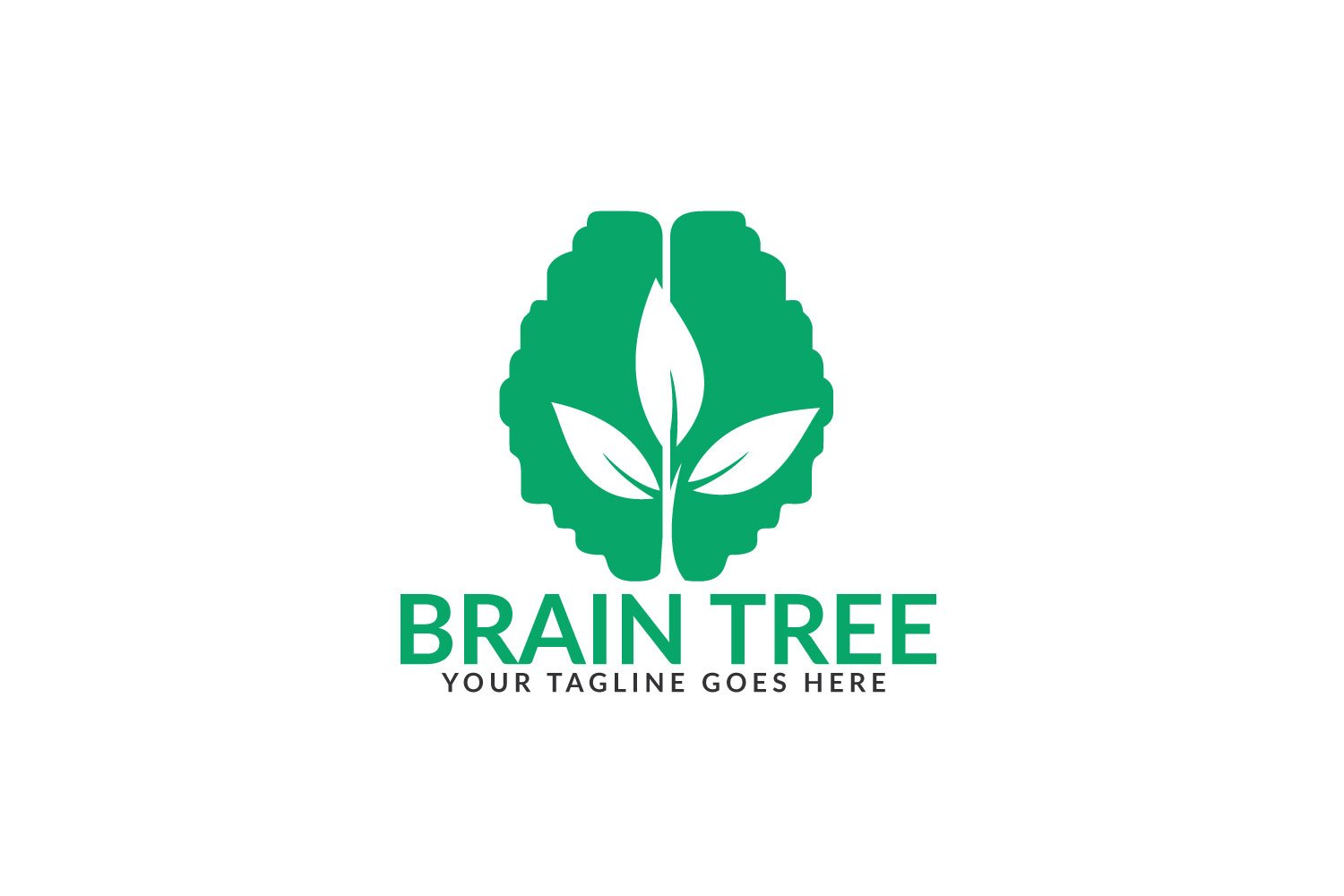 Brain Tree Logo Design. (245460) | Logos | Design Bundles