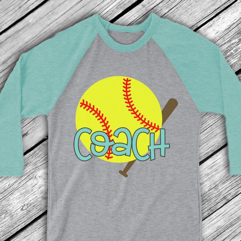 Softball Coach SVG (68134) | Cut Files | Design Bundles