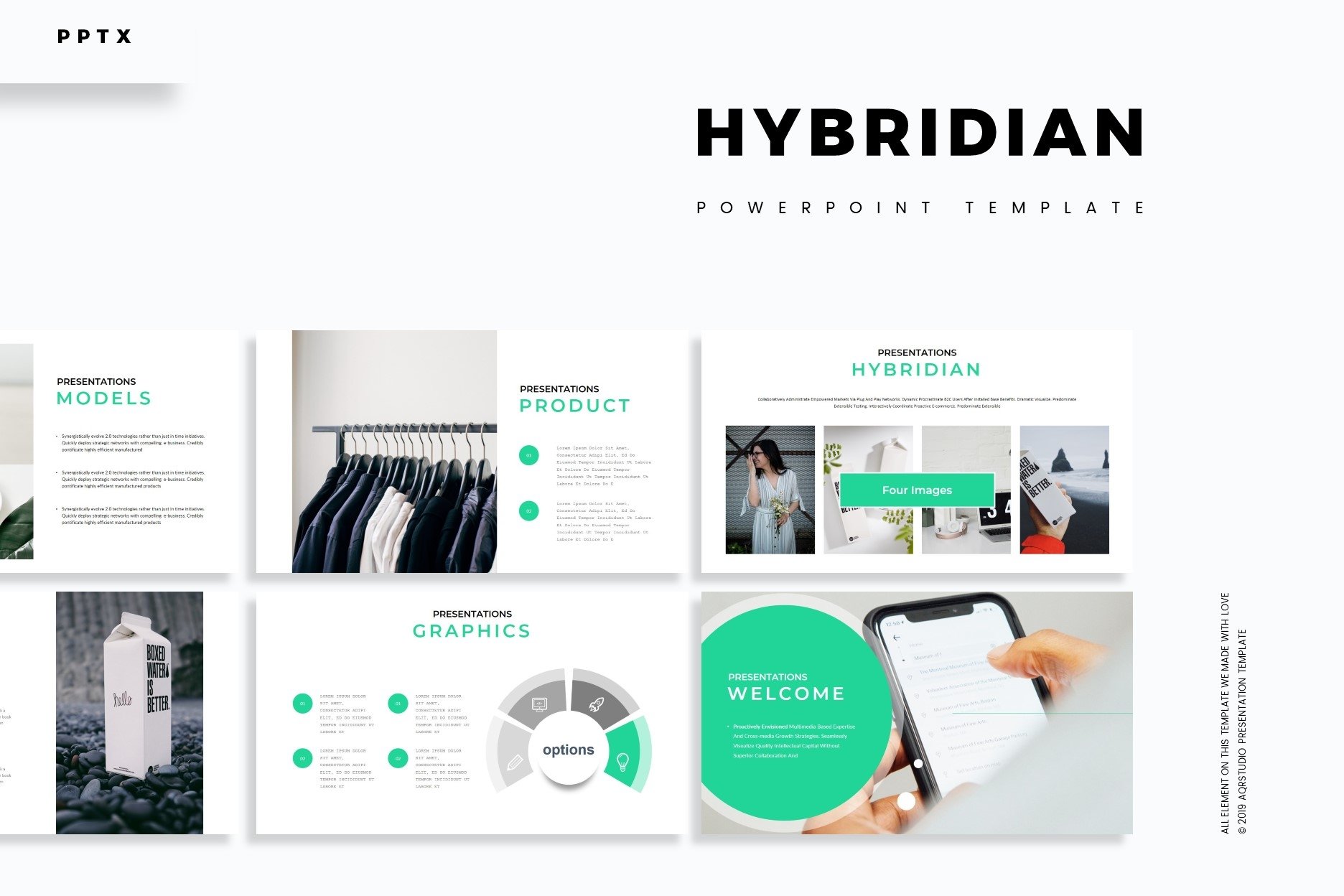 Hybridian - Powerpoint Template (334105) | Presentation Templates ...