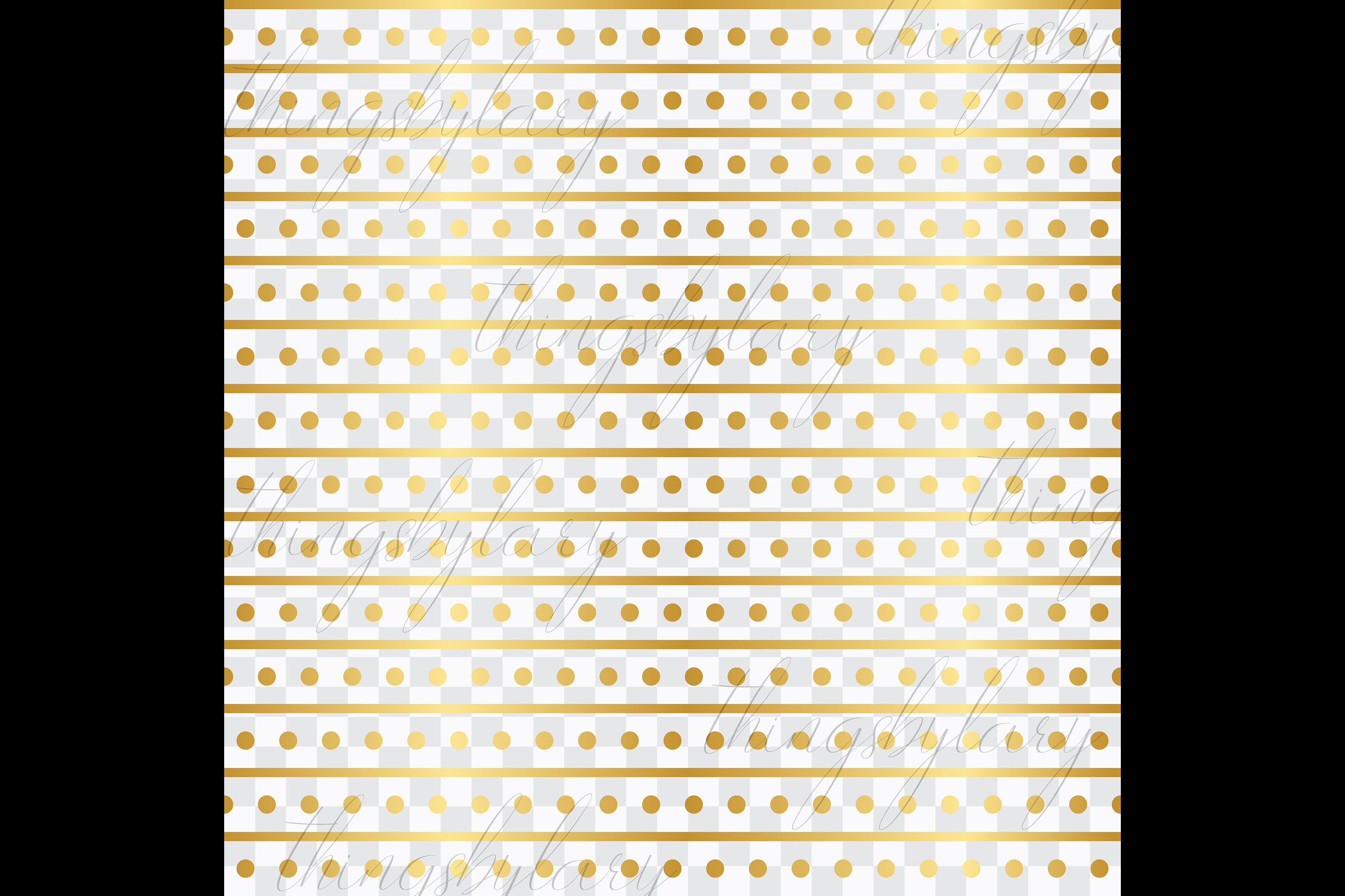 16 Seamless Gold Minimalist Dot Overlay Transparent Papers (135151 ...