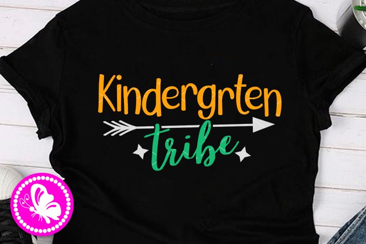 Kindergarten tribe svg Cricut Arrow clip art Teacher shirt (551316 ...