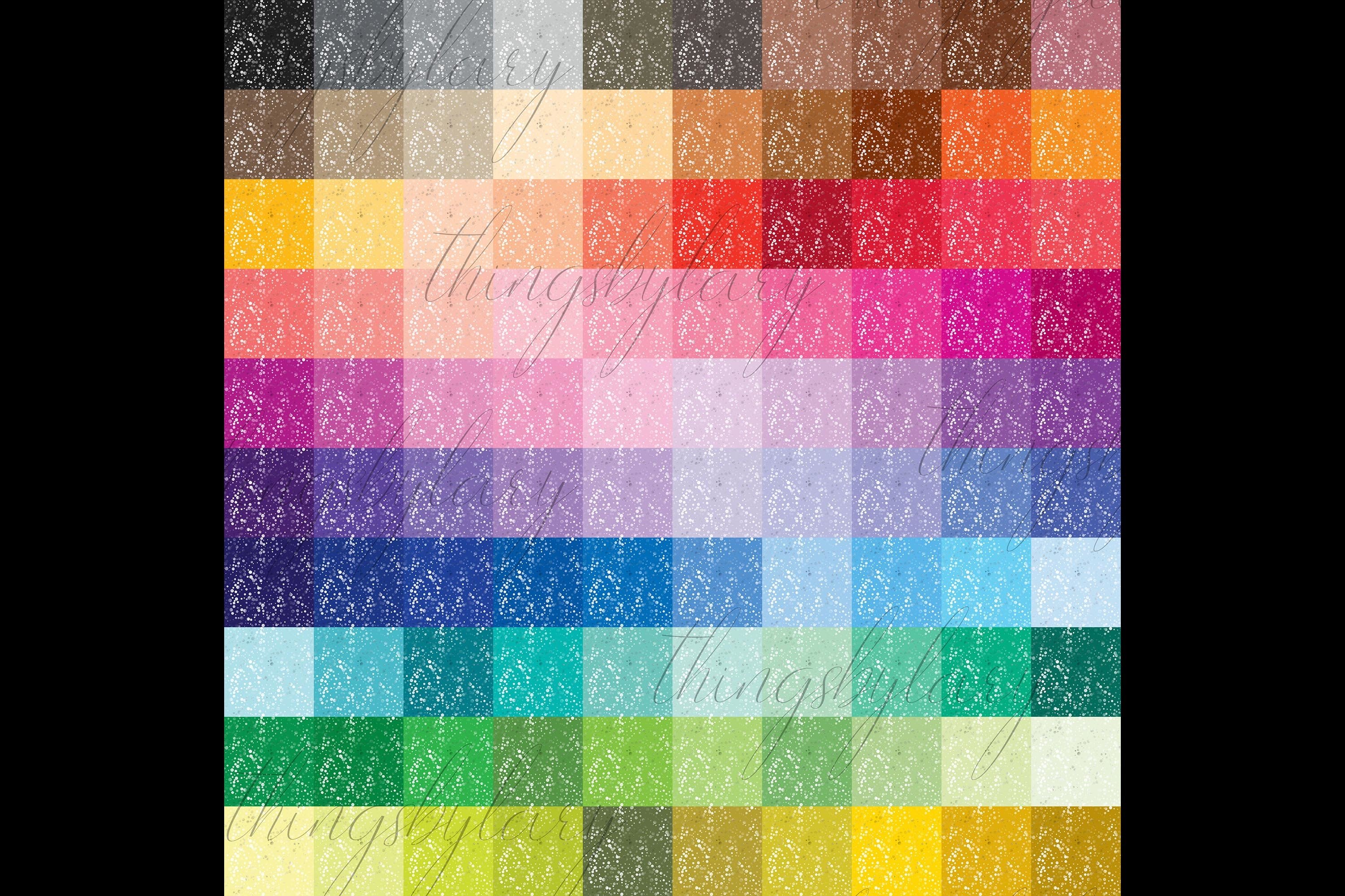 100 Seamless Color Metallic Foil Confetti Digital Papers (245413 ...