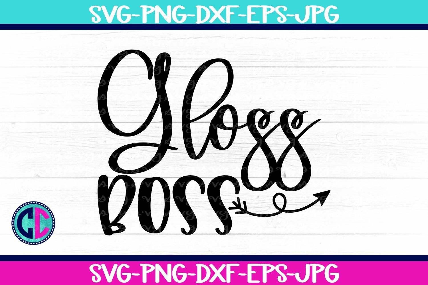 Makeup Svg, Gloss Boss Svg (1260136) | SVGs | Design Bundles