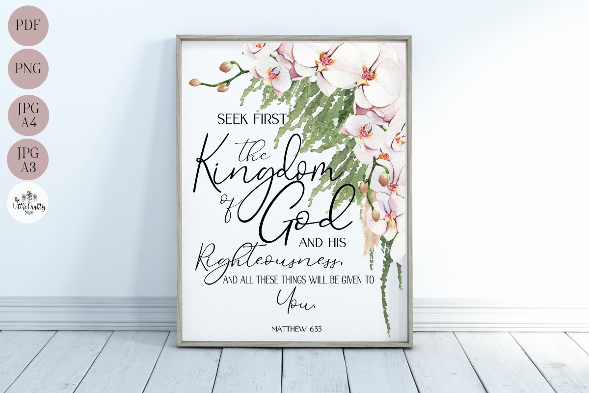 Book of Matthew Printable, Wall art, PDF Printables (515374) | Physical ...