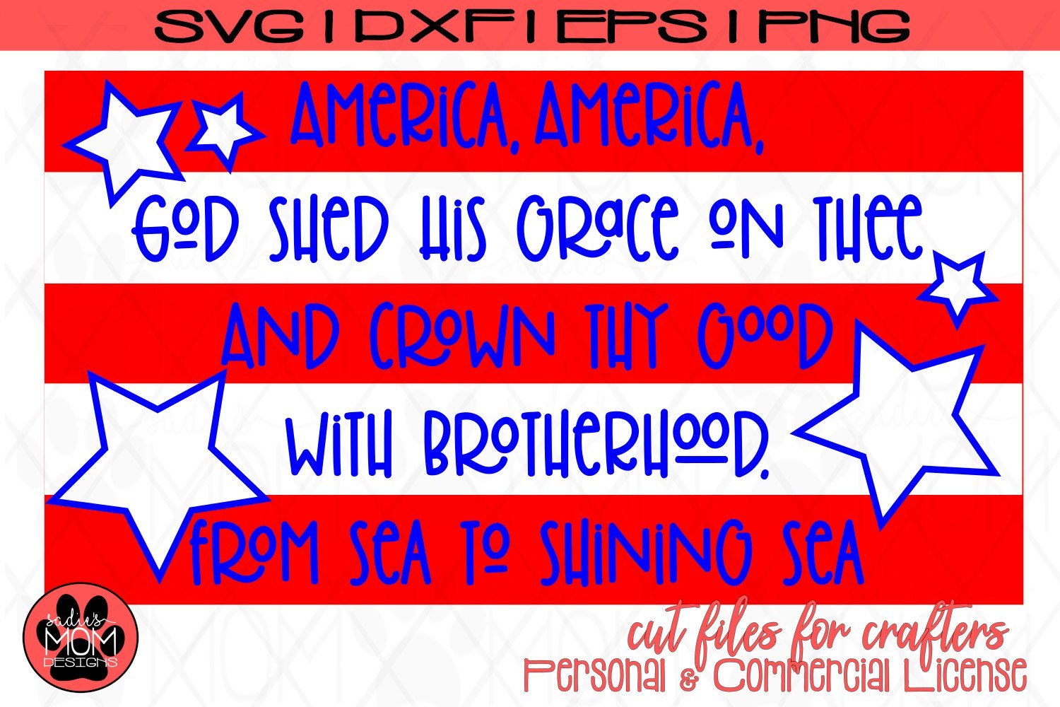 America SVG Files| Layered and Stencil Cut Files (723415) | SVGs ...