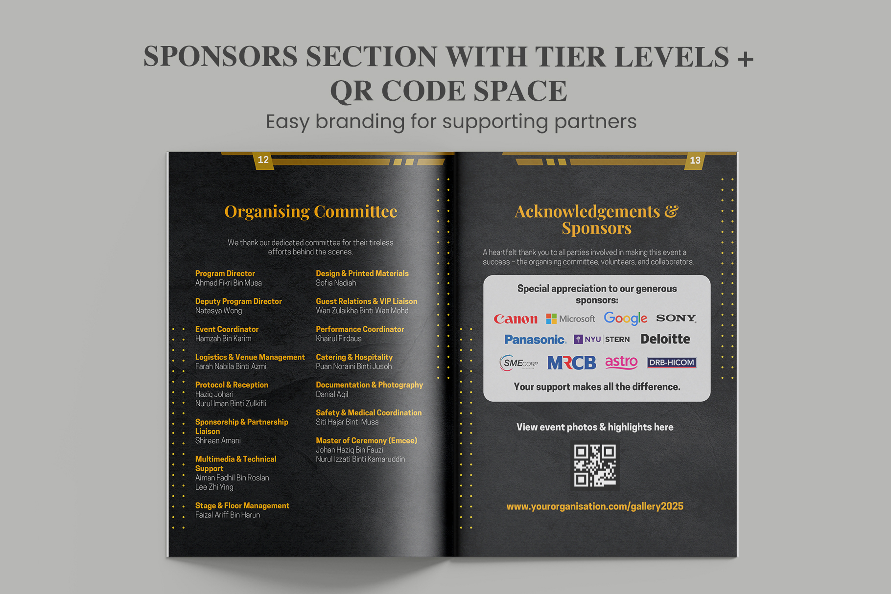 Awards Ceremony Program Template