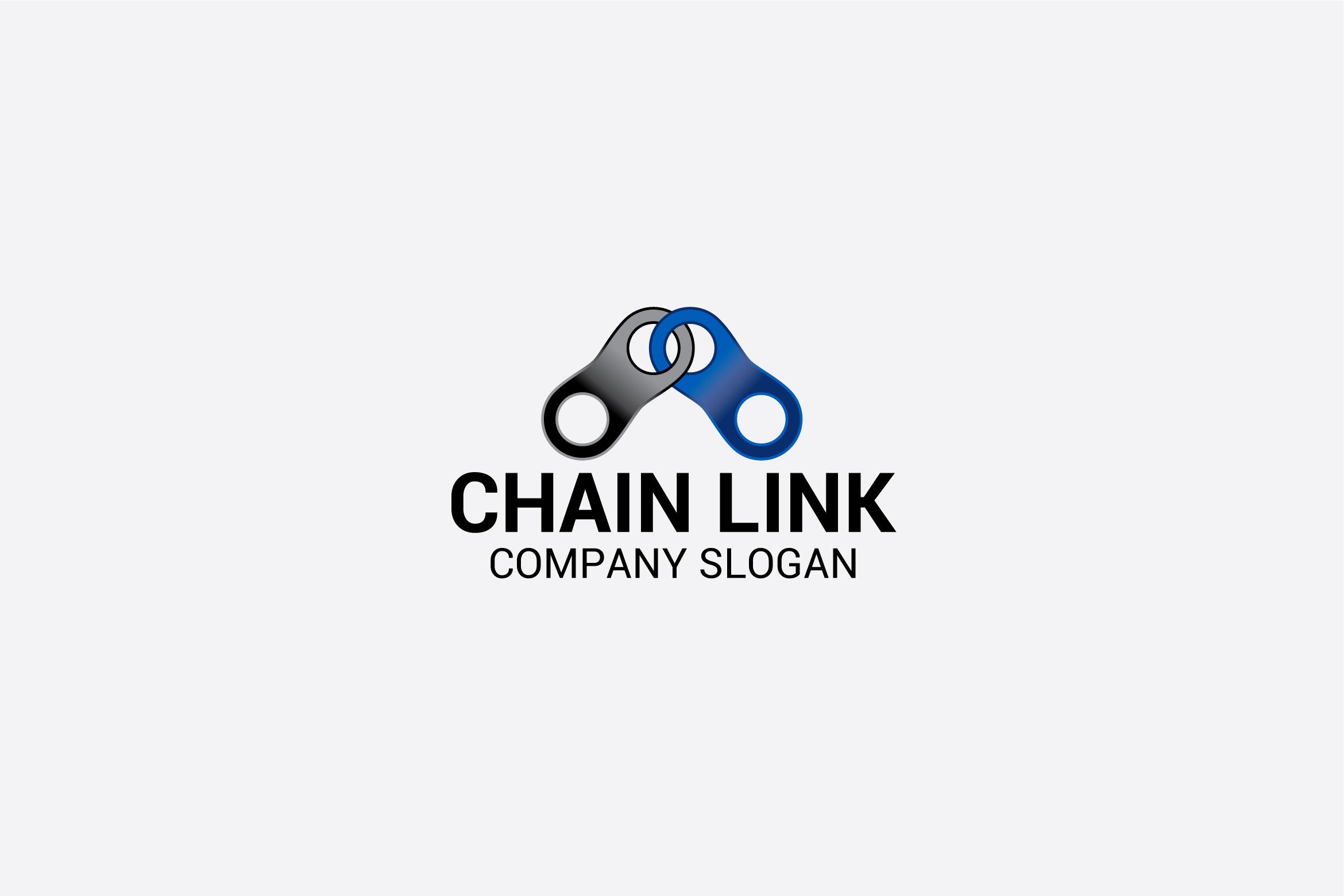 CHAIN LINK LOGO (420585) | Logos | Design Bundles