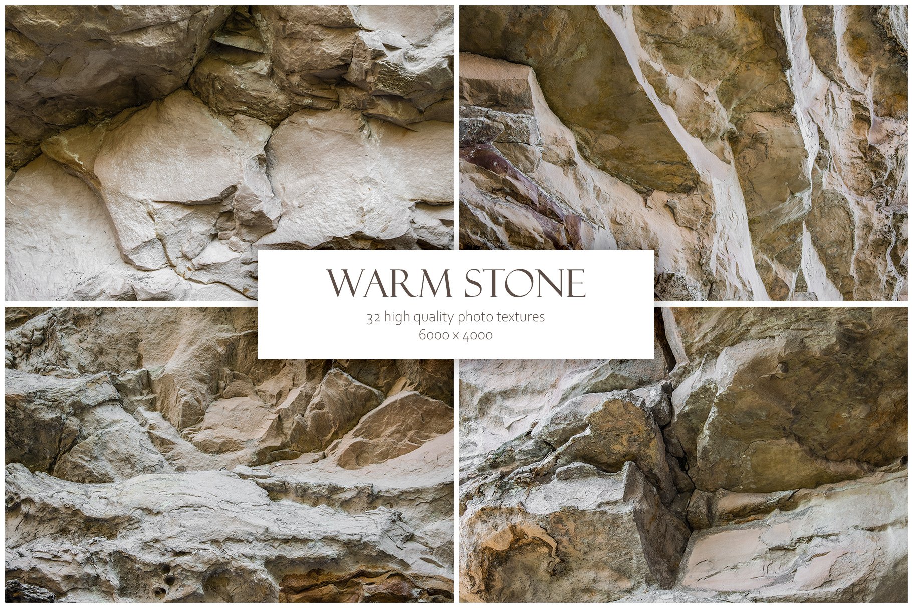 Warm Stone. Texture bundle (596187) | Textures | Design Bundles