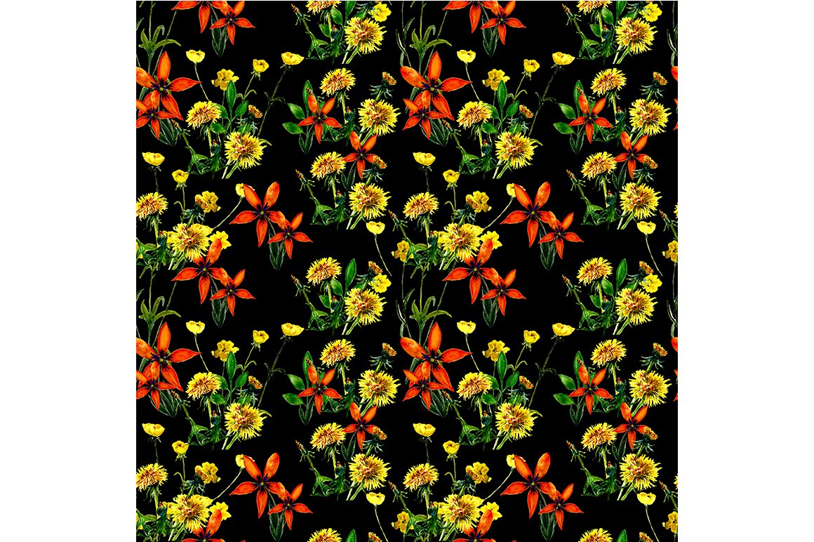 Seamless spring pattern (576253) | Patterns | Design Bundles