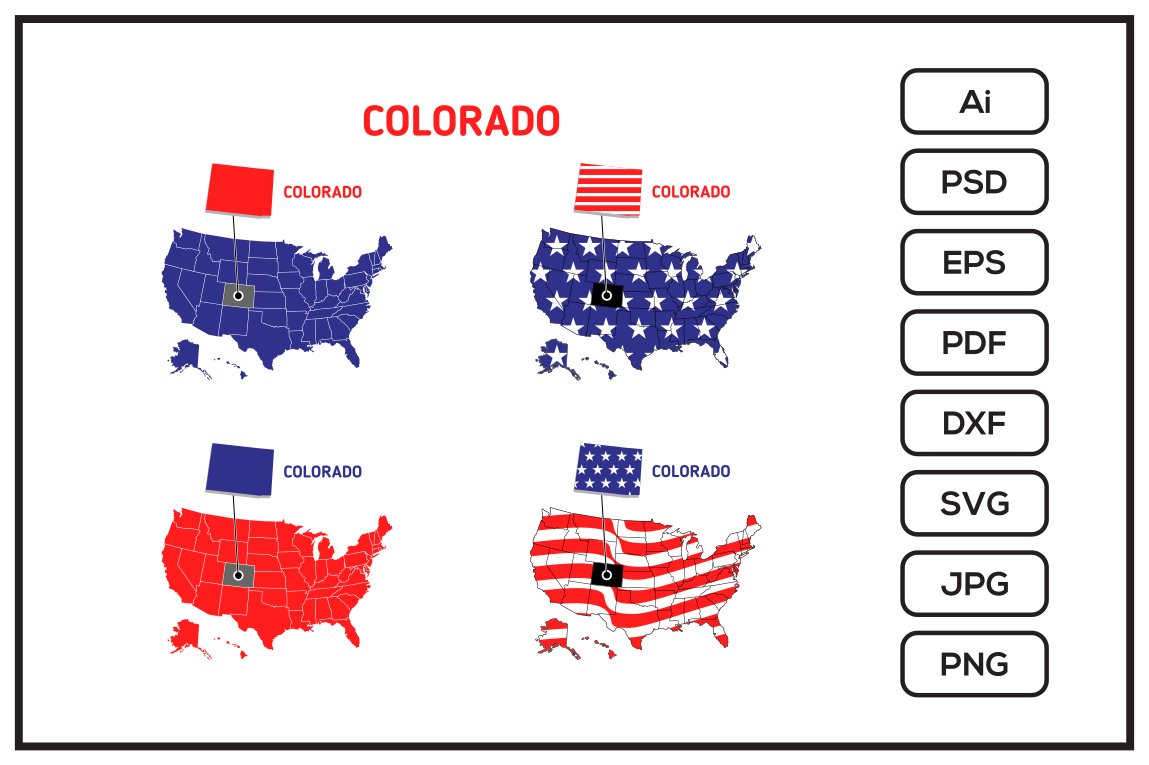 Colorado Map Of Usa