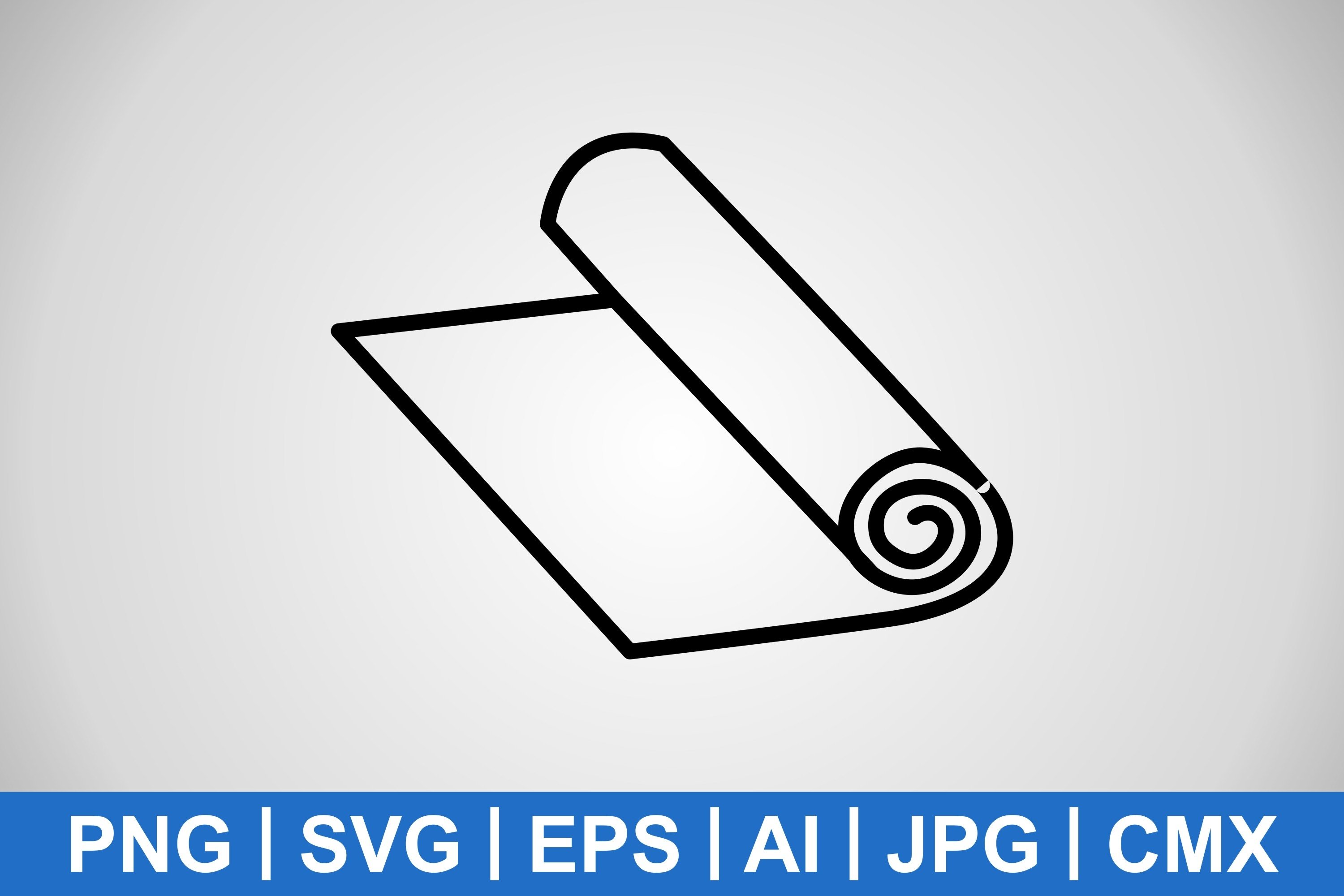 Vector Paper Roll Icon (978155) | Icons | Design Bundles