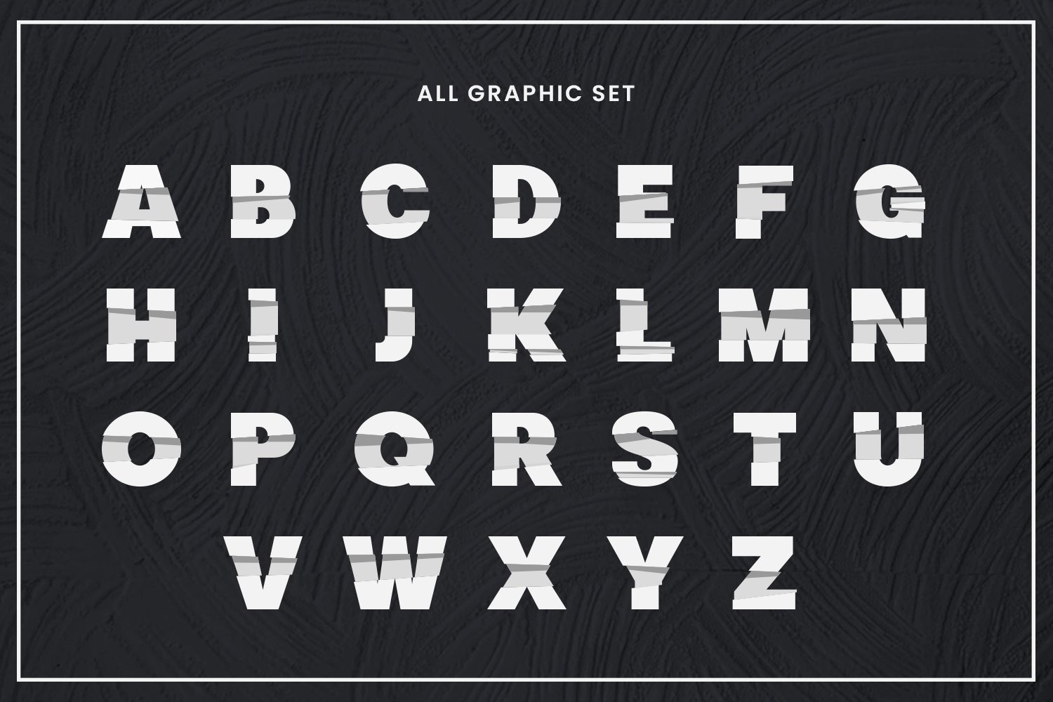 Broken Alphabet Broken Alphabet