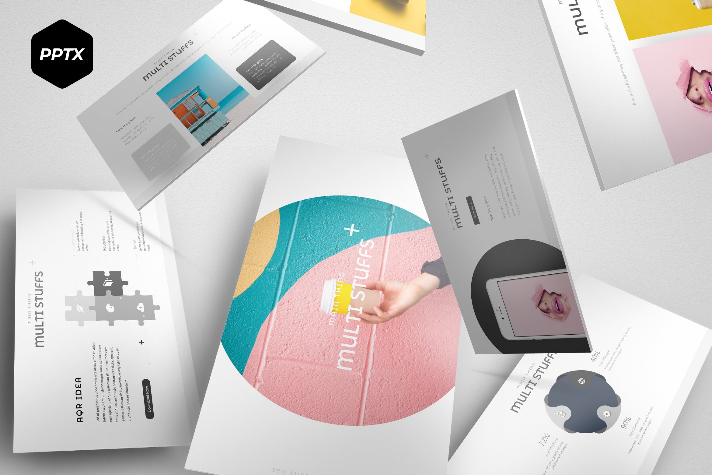 Multi - Powerpoint Template (341981) | Presentation Templates | Design ...