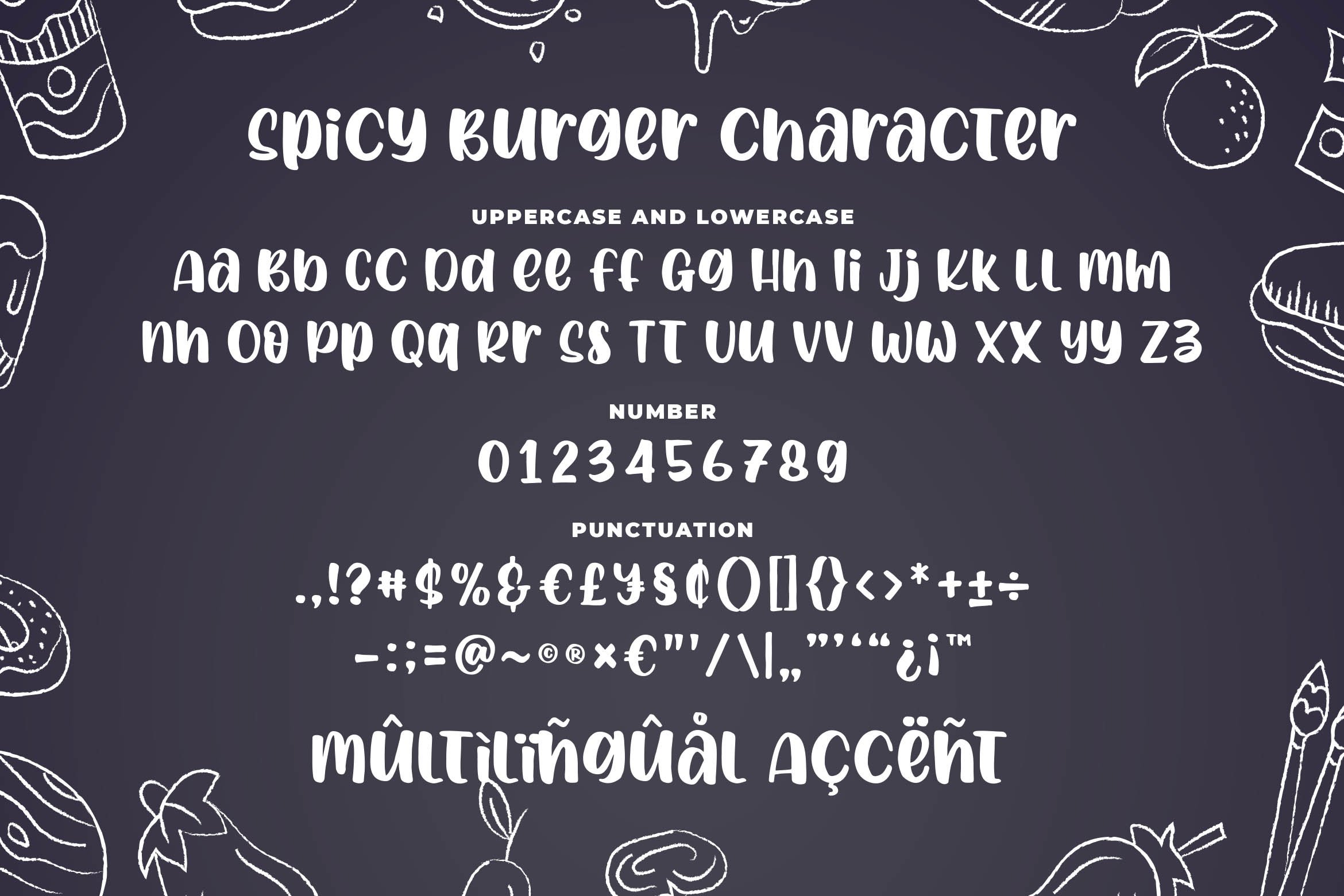 Spicy Burger - Delicious Unique Font (514967) | Regular | Font Bundles