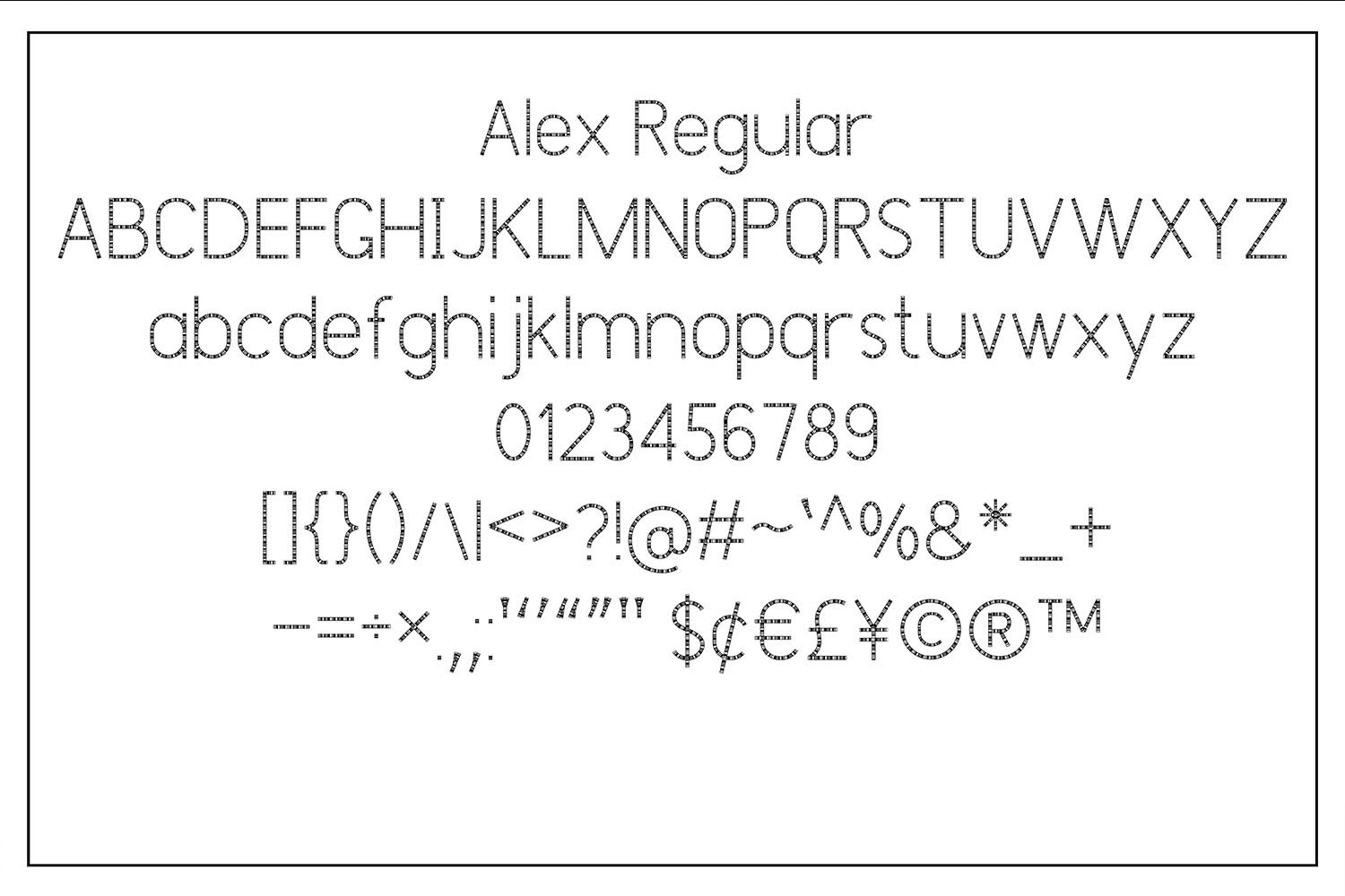 Alex Font Trio (852371) | Fancy | Font Bundles