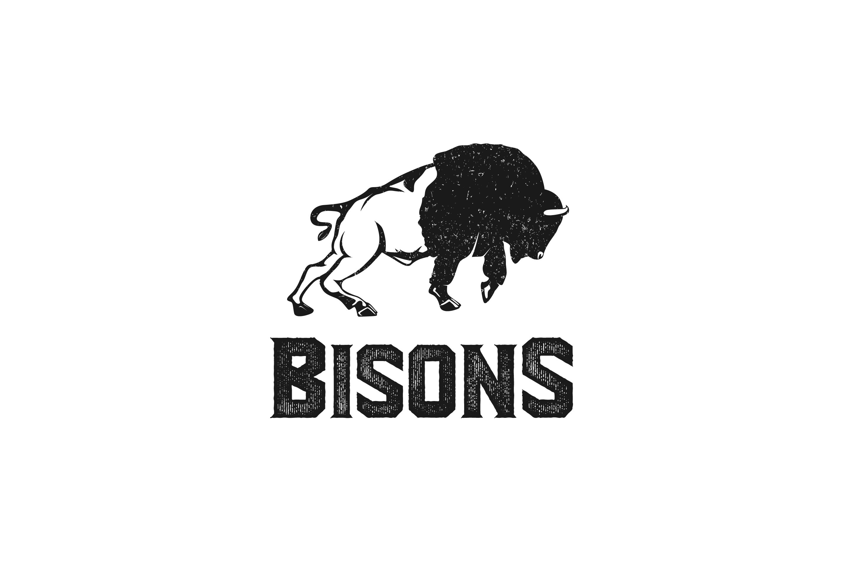 Bisons Logo Inspiration (1847232) | Logos | Design Bundles