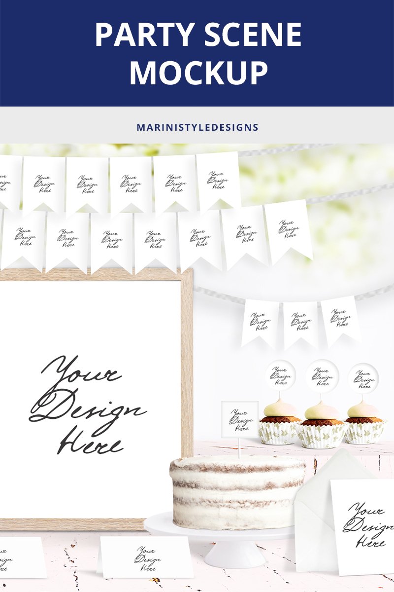 Party Scene creator Mockup, Party Decoration Mockup, 1090 (555564 ...