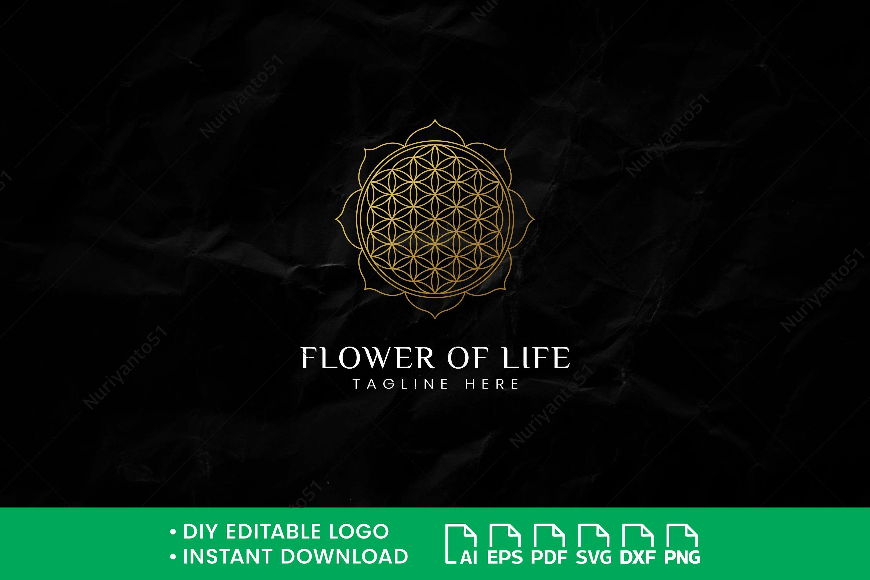 Flower Of Life Vector Logo | Best Flower Site